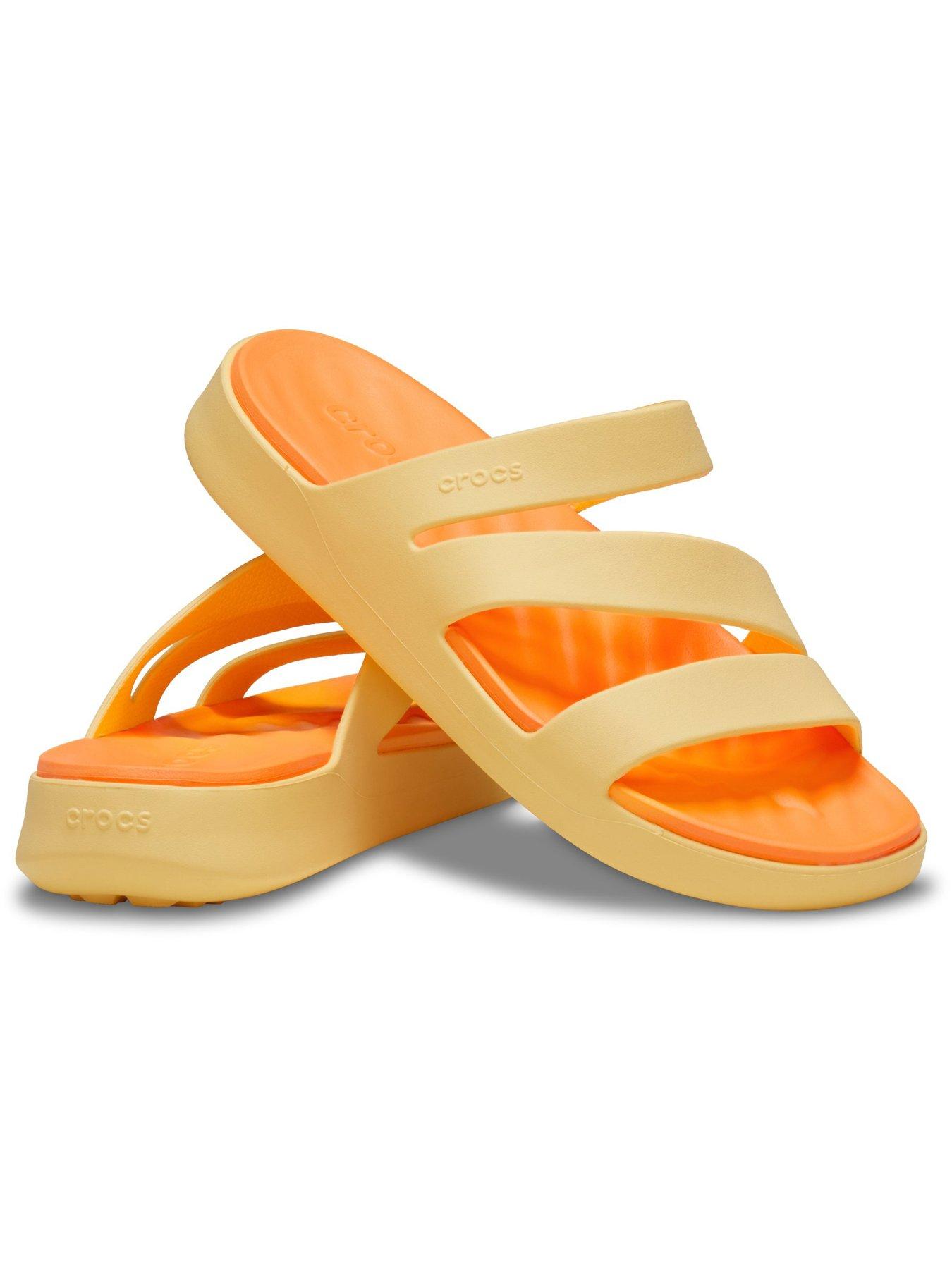Crocs Getaway Strappy Sandal - Orange | Very