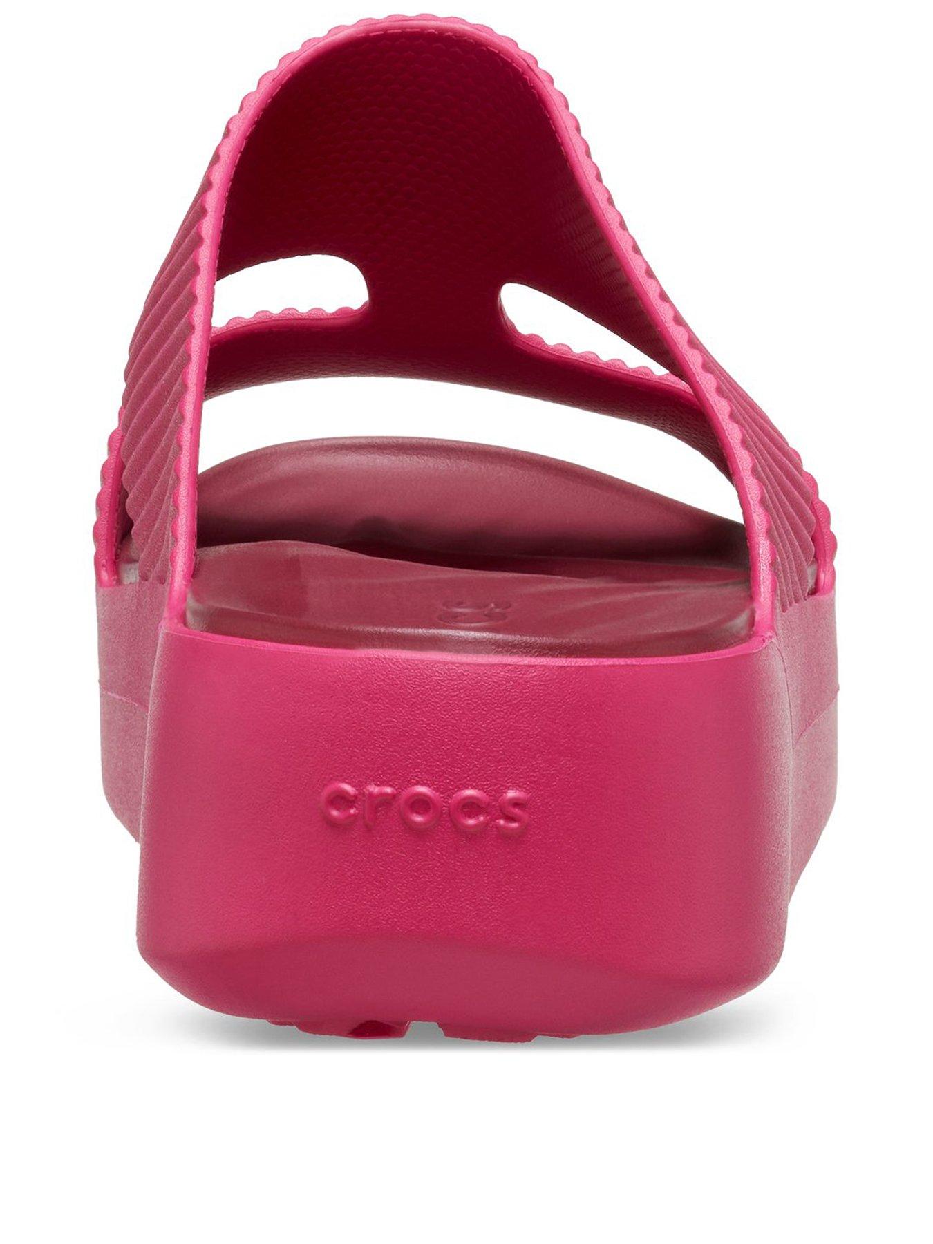 Crocs Getaway Groove Platform H-Strap - Pink | Very