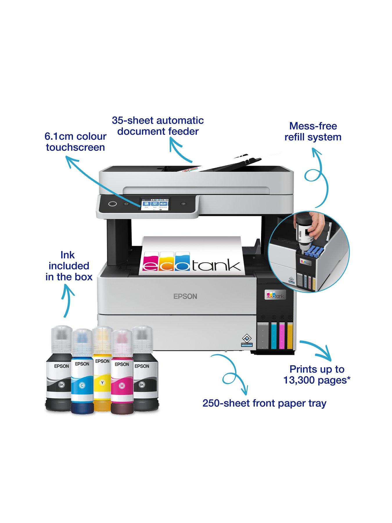 Epson EcoTank ET-5150 A4 Multifunction Wi-Fi Ink Tank Printer, With Up ...