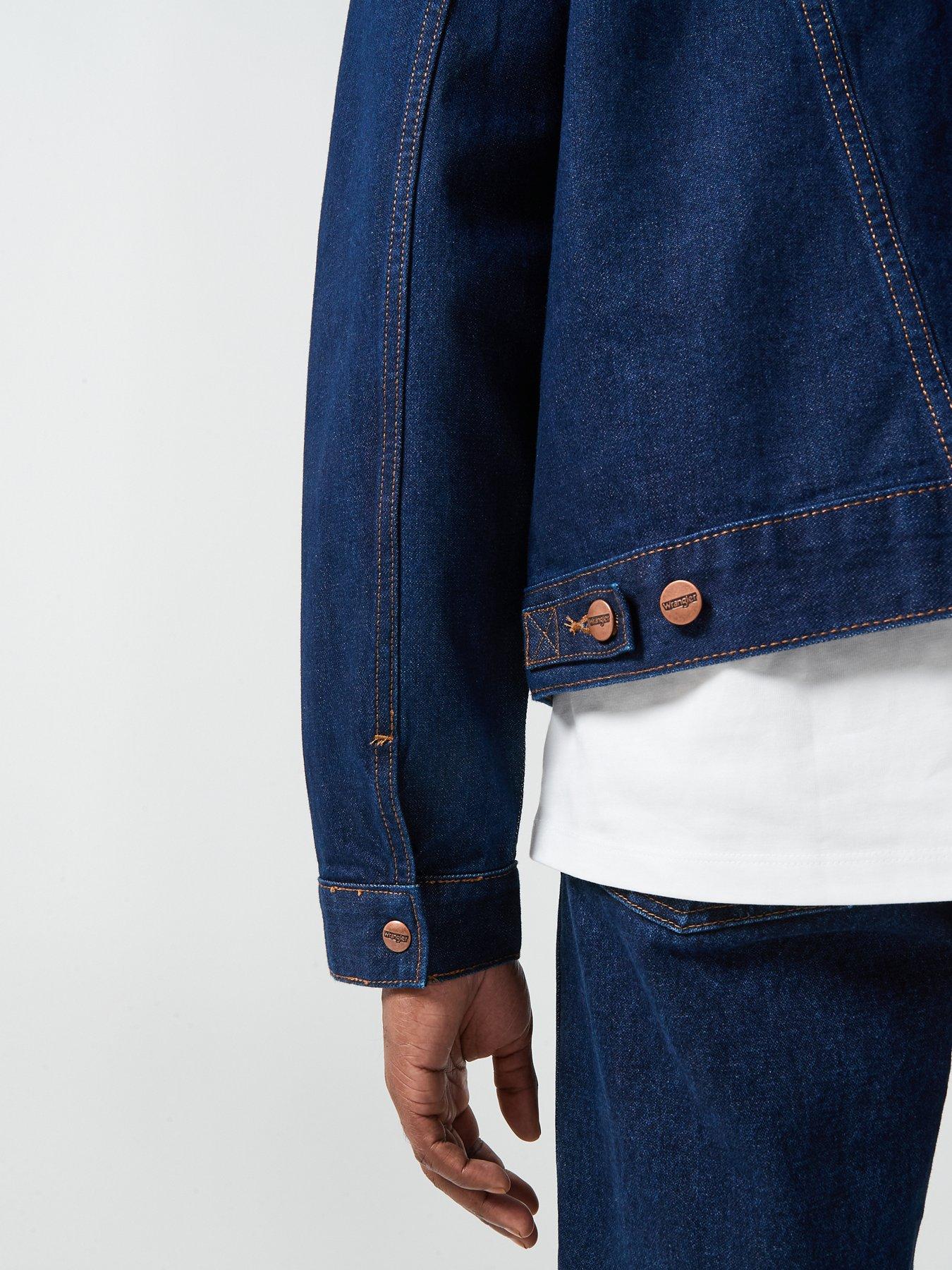 Wrangler 124MJ Denim Jacket - Blue | Very