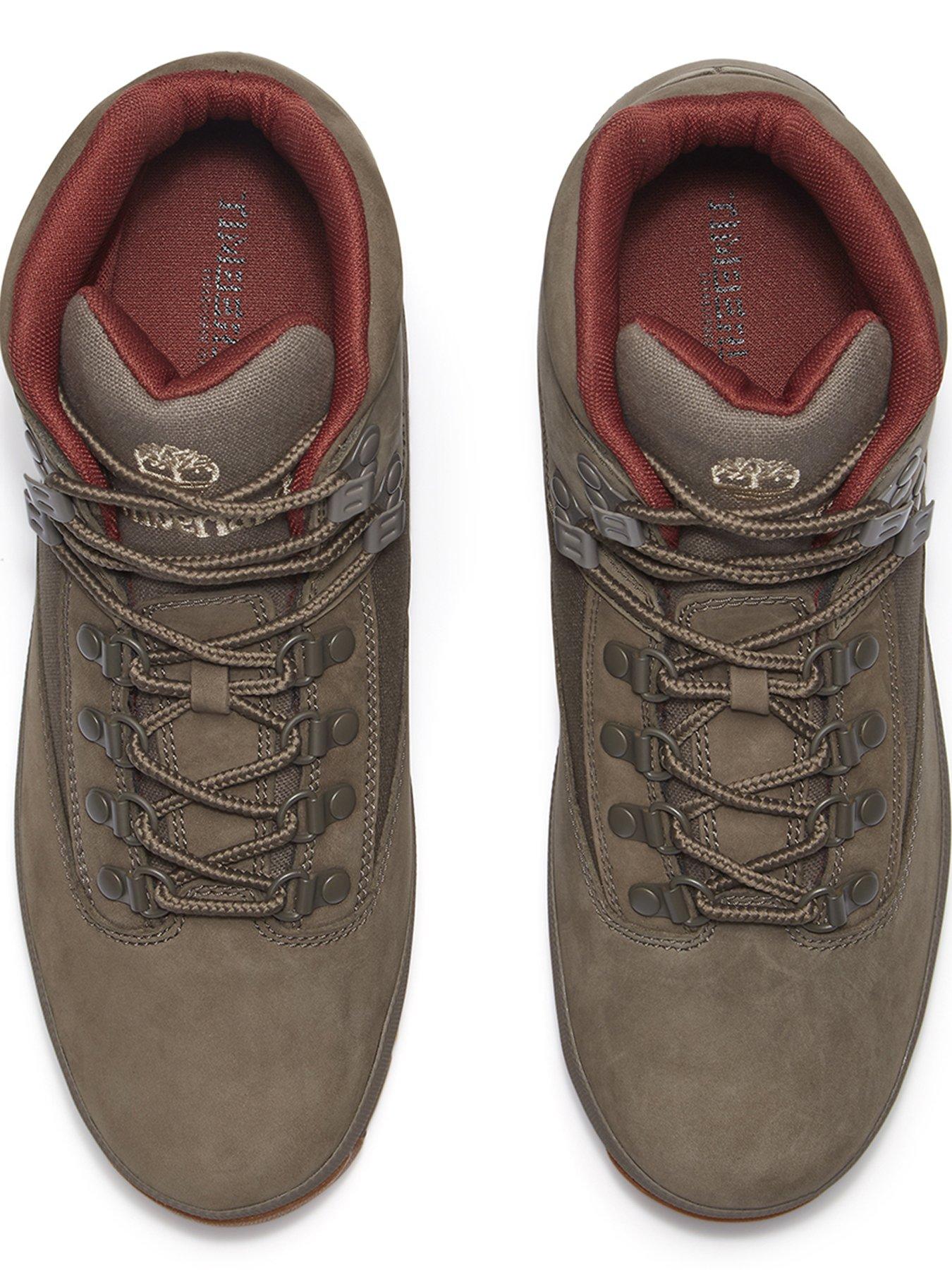 Timberland Euro Hiker Lace Boots - Light Green | Very