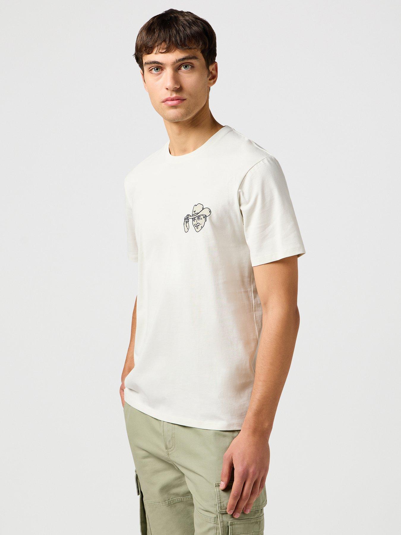 Wrangler Small Graphic T-Shirt - White | Very