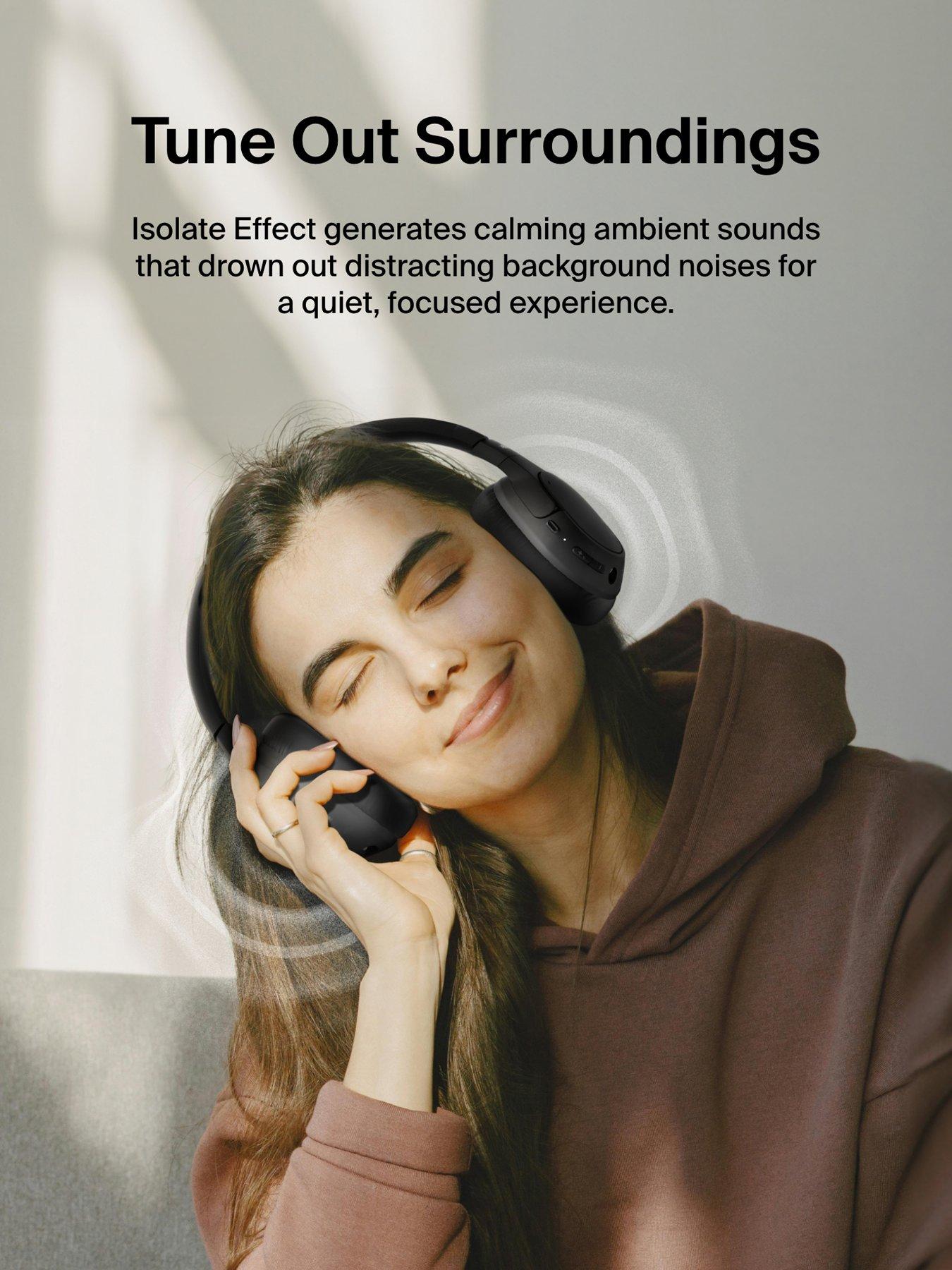 Belkin Soundform Isolate Noise Cancelling Headphones | Very