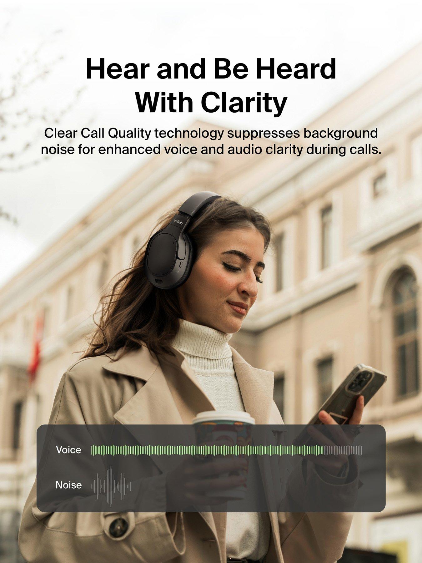 Belkin Soundform Isolate Noise Cancelling Headphones | Very