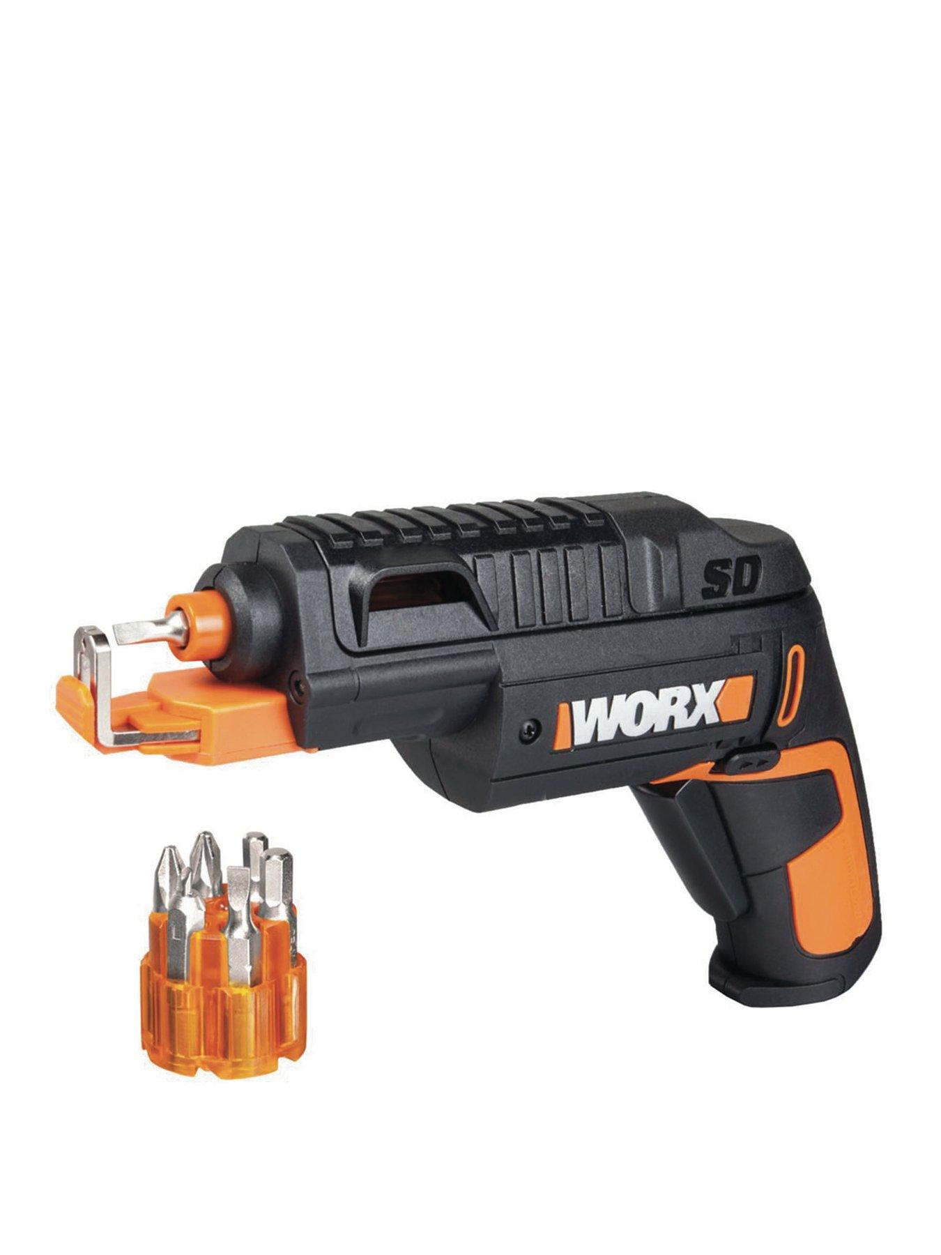 Worx 4V Cordless Screwdriver Slid Driver with Screw Holder | Very