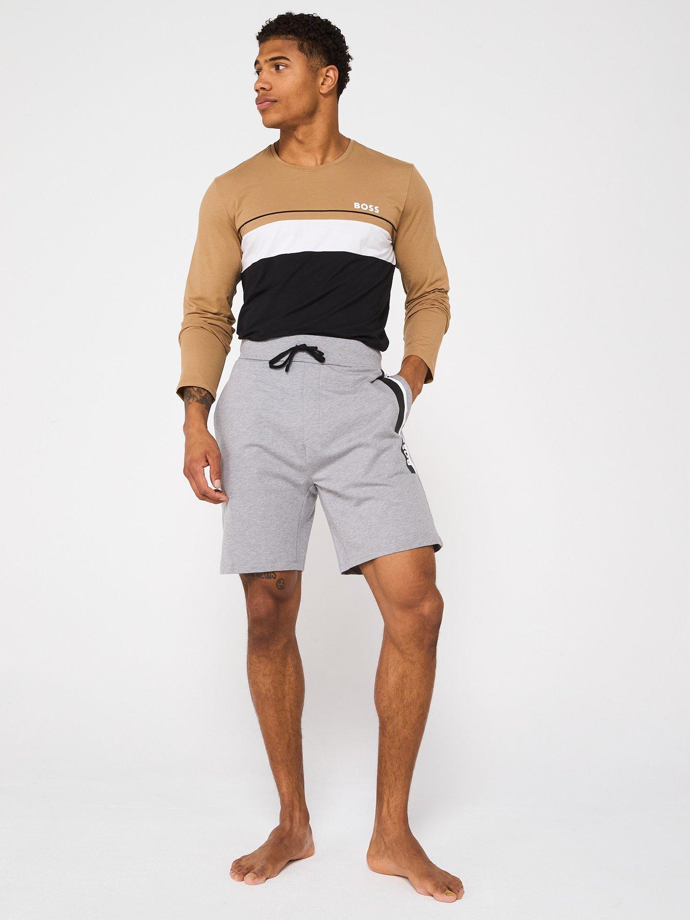 BOSS Authentic Loungewear Shorts - Medium Grey | Very