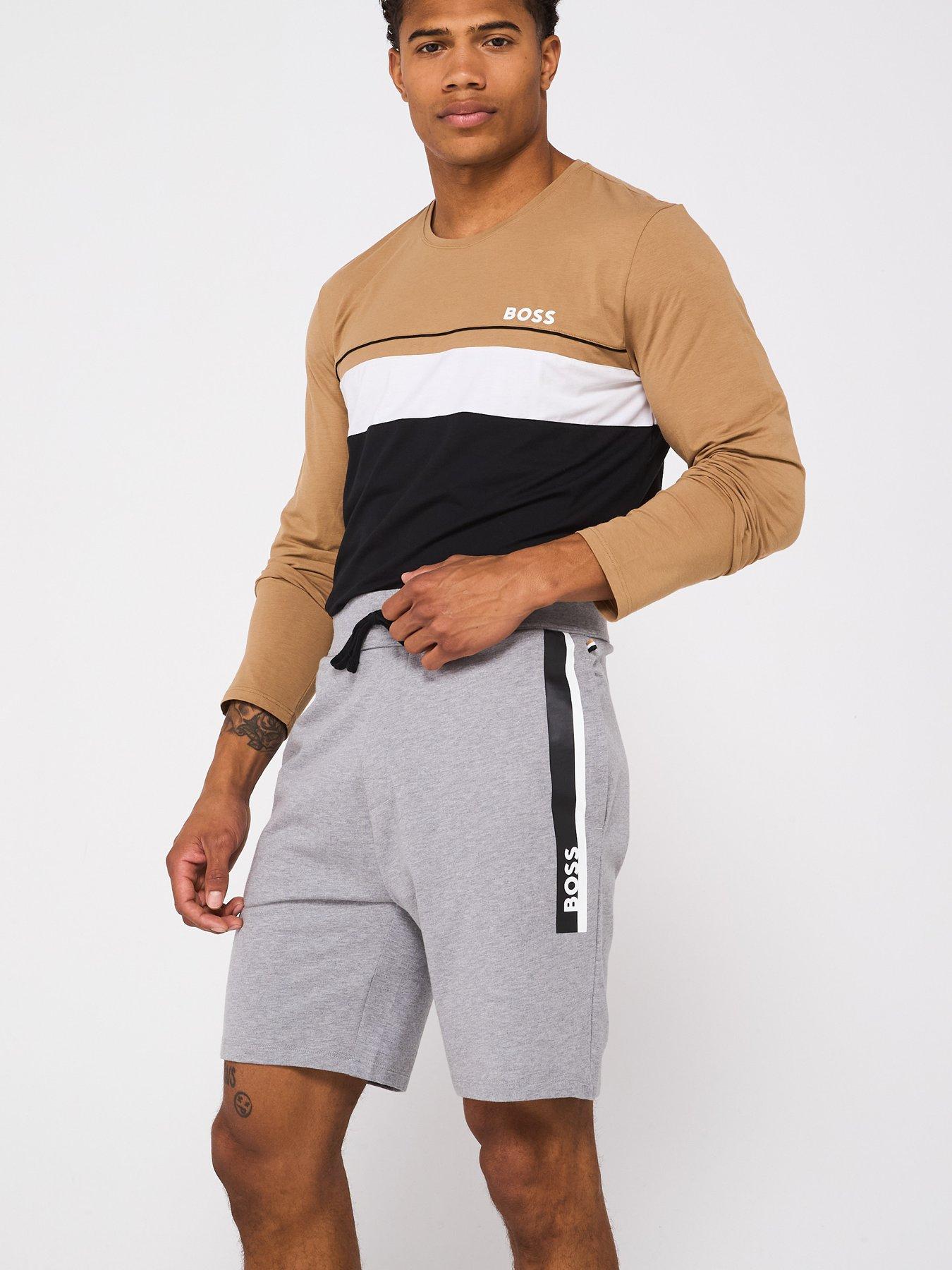 BOSS Authentic Loungewear Shorts - Medium Grey | Very