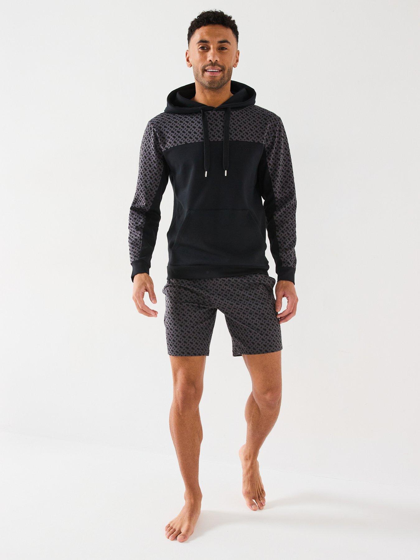 BOSS Luke Loungewear Hoodie - Black | Very
