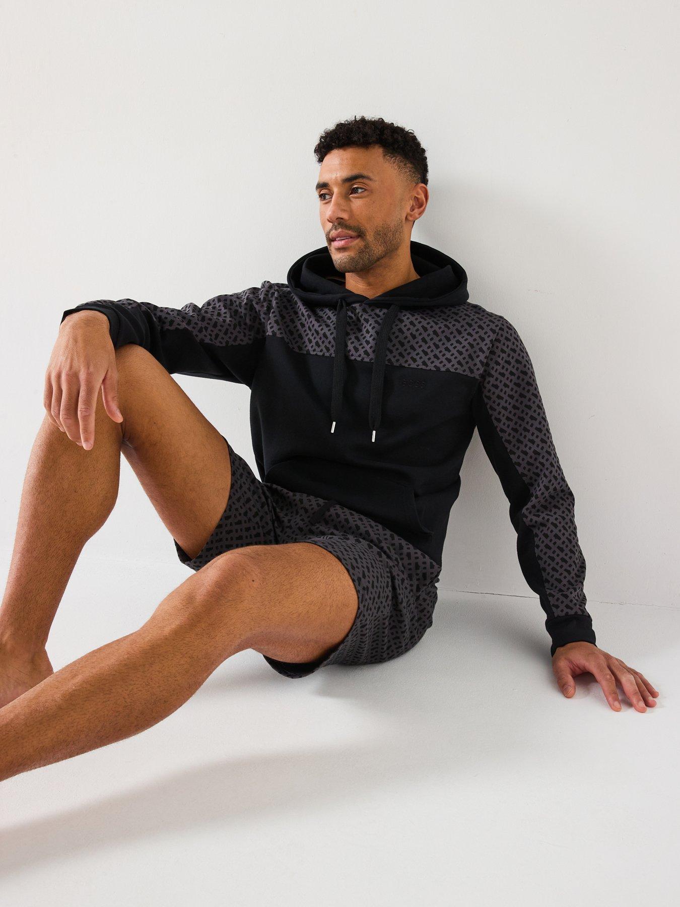 BOSS Luke Loungewear Hoodie - Black | Very