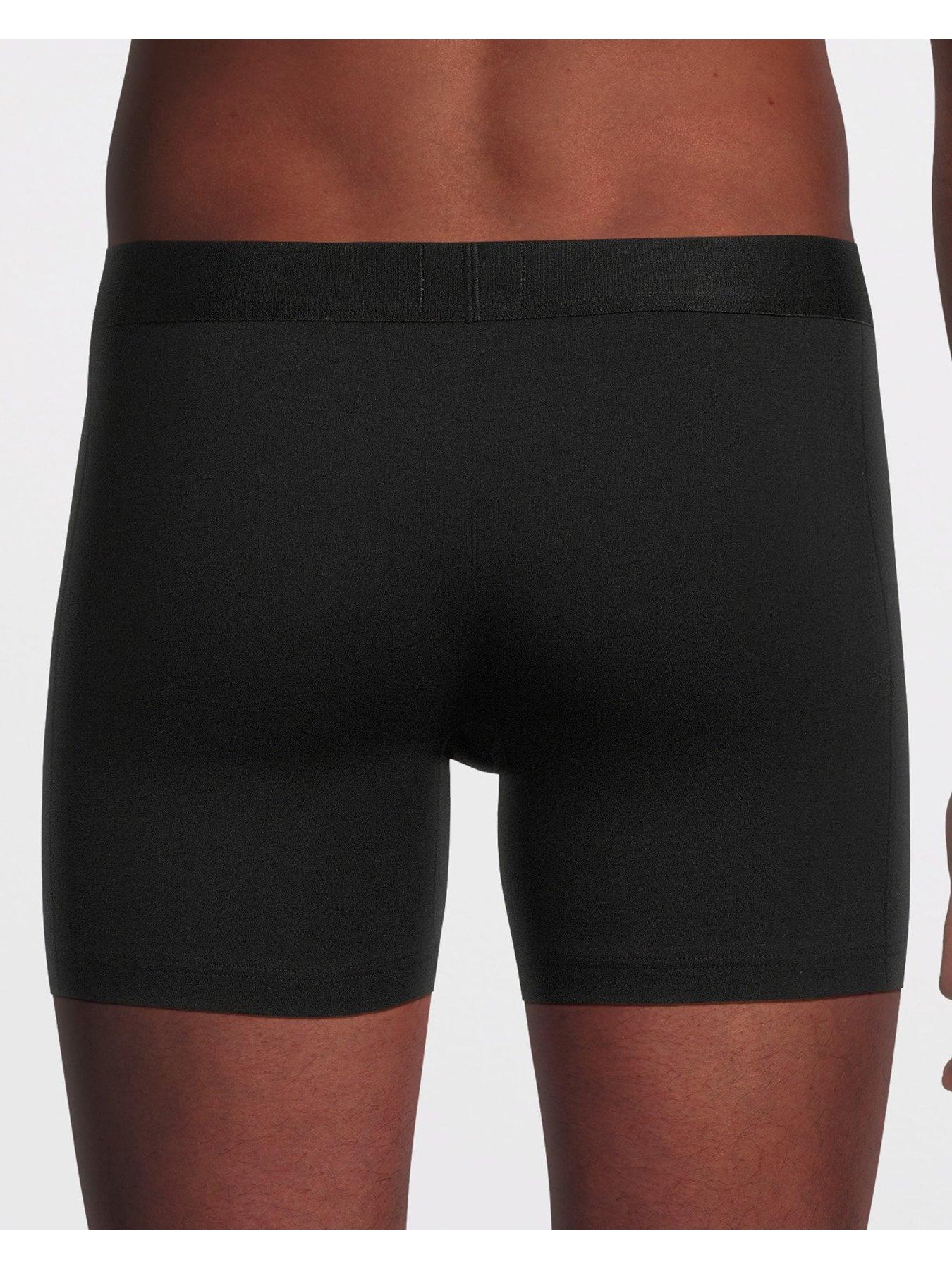 BOSS 3 Pack of One Boxer Briefs - Black | Very