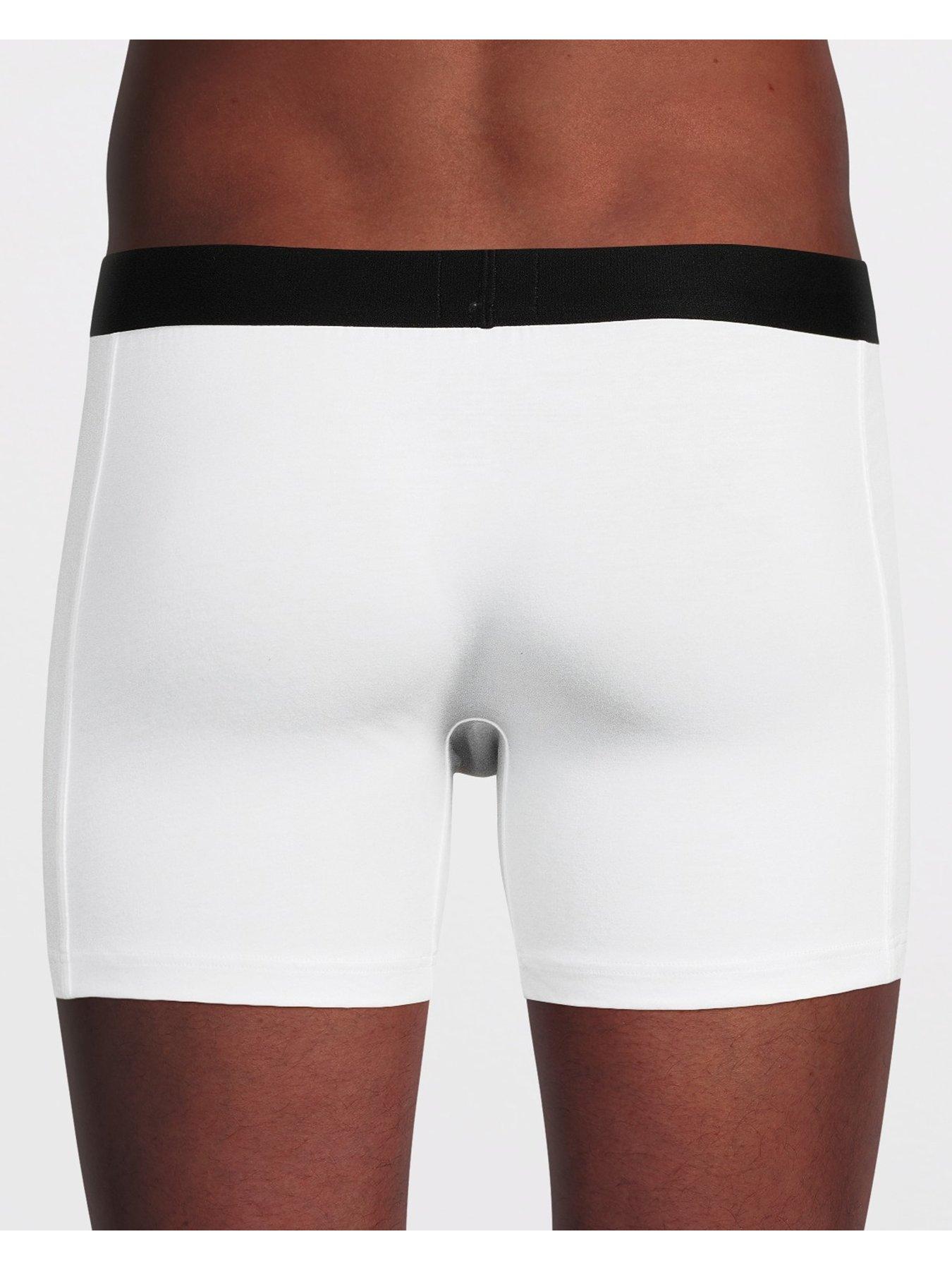 BOSS 3 Pack of One Boxer Briefs - White | Very