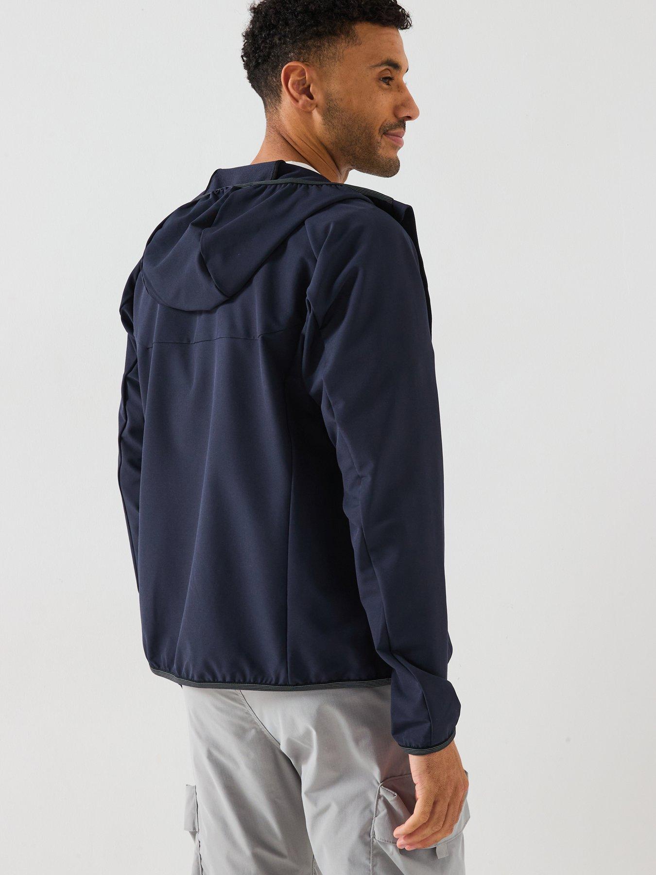 BOSS L-Commuter Lightweight Hooded Jacket - Dark Blue | Very
