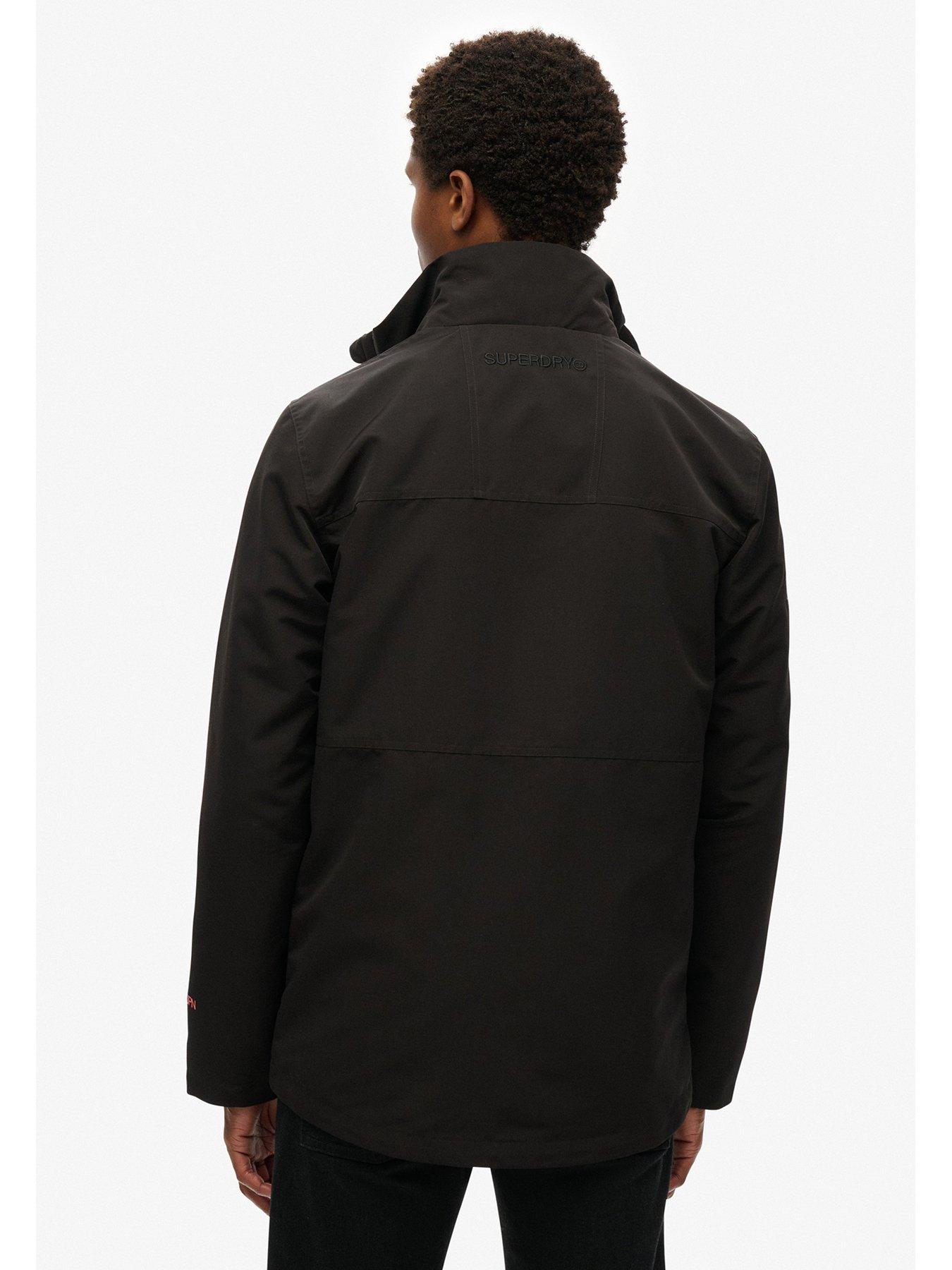 Superdry Non-Hooded Ultimate Windbreaker Jacket-Black | Very