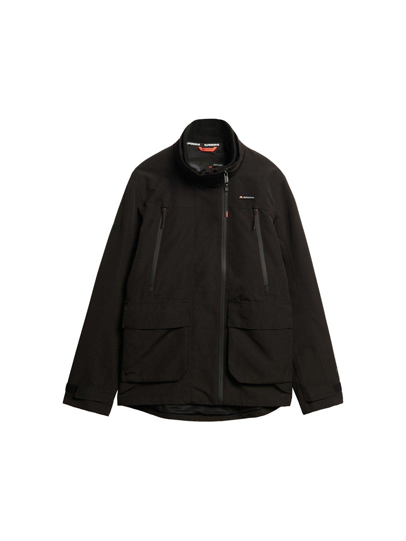Superdry Non-Hooded Ultimate Windbreaker Jacket-Black | Very