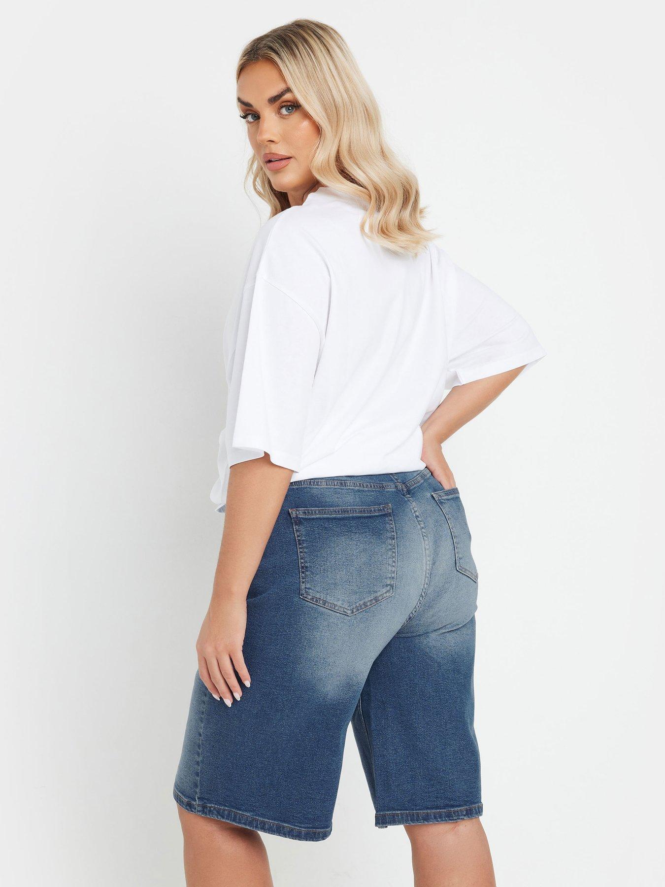 Yours Curve Denim Jorts | Very
