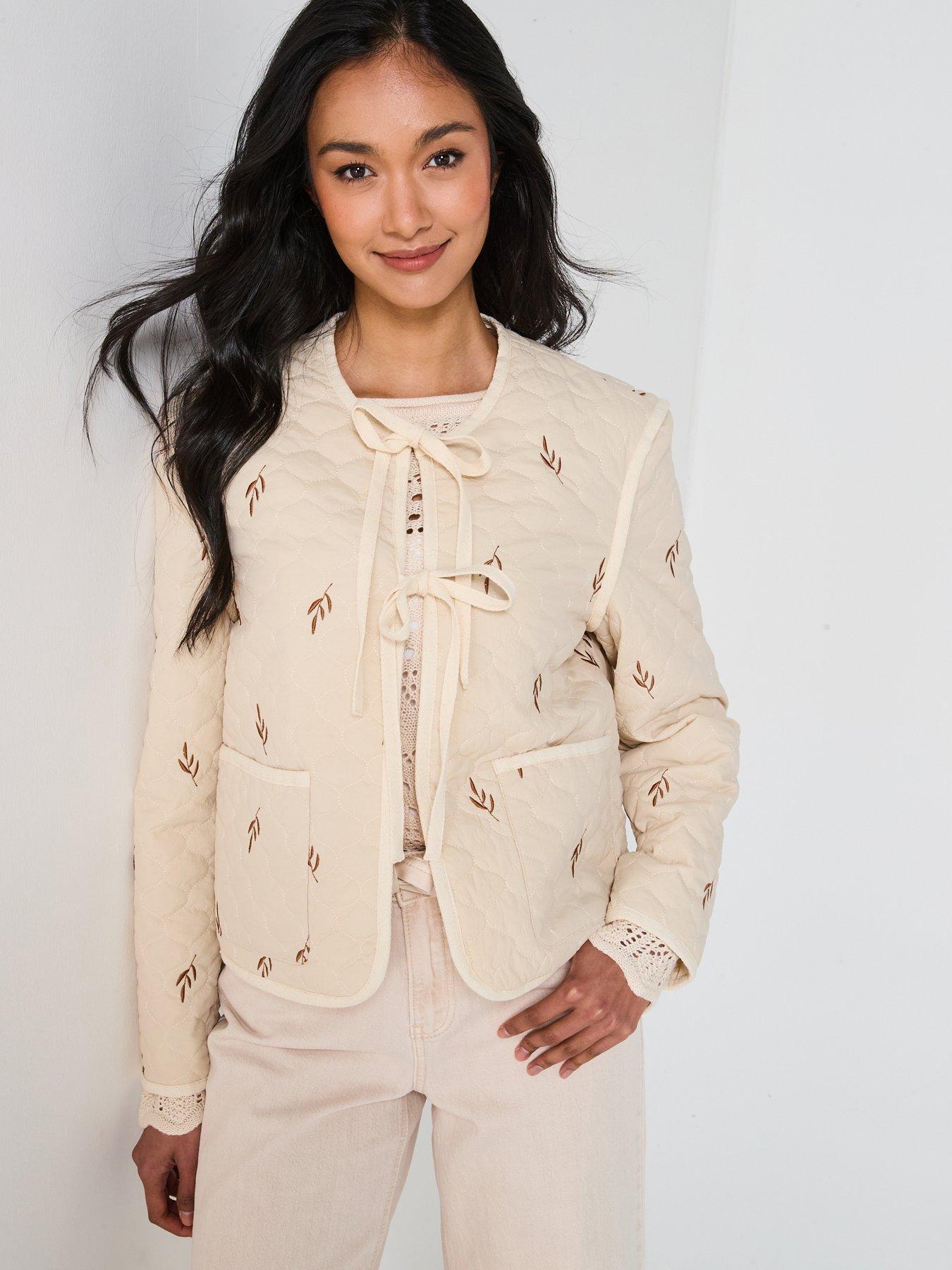 Womens Cream Jackets & Coats | Cream Winter Coats | Very Page 3