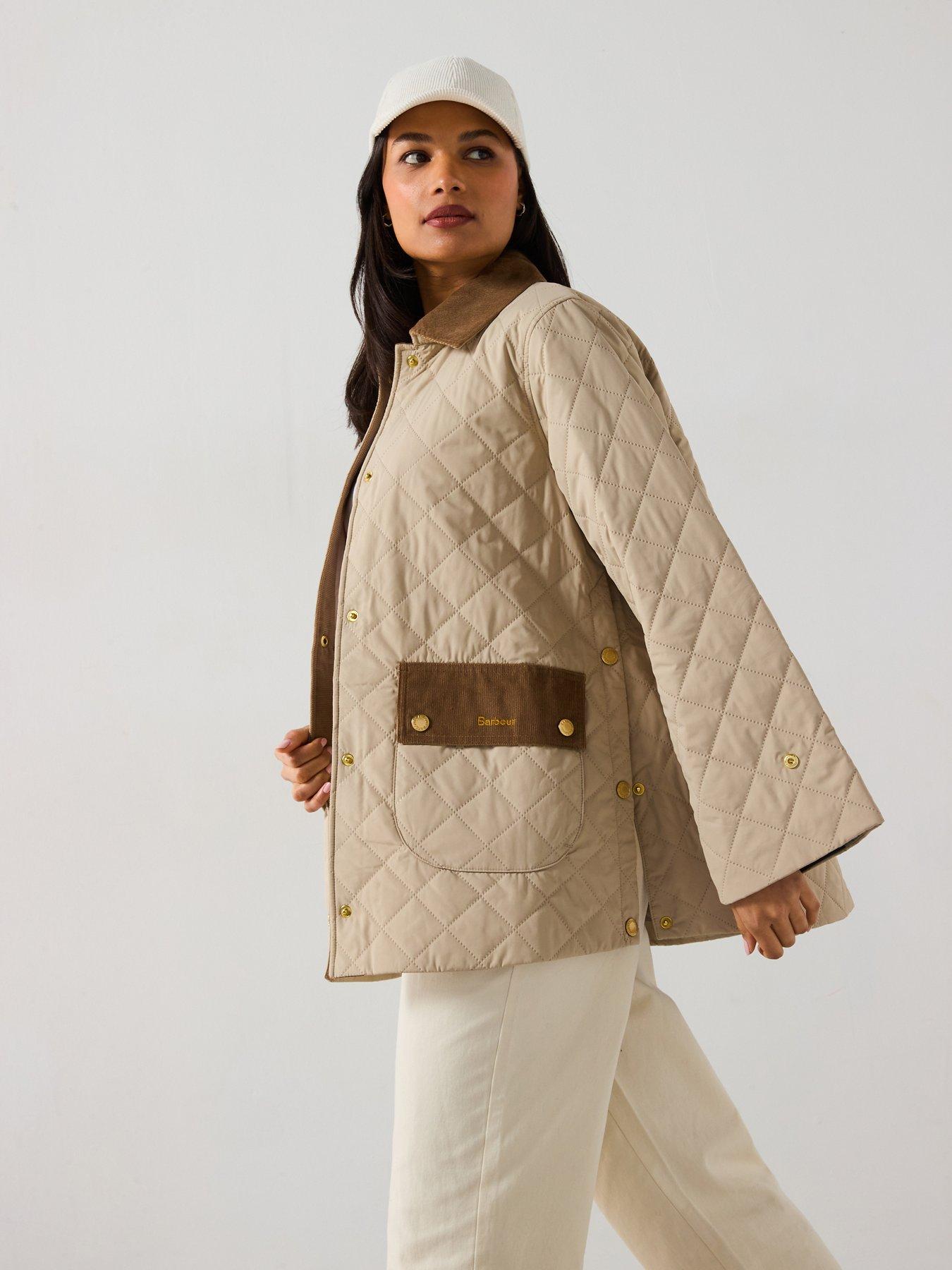 Barbour Corinne Quilted Jacket - Beige | Very