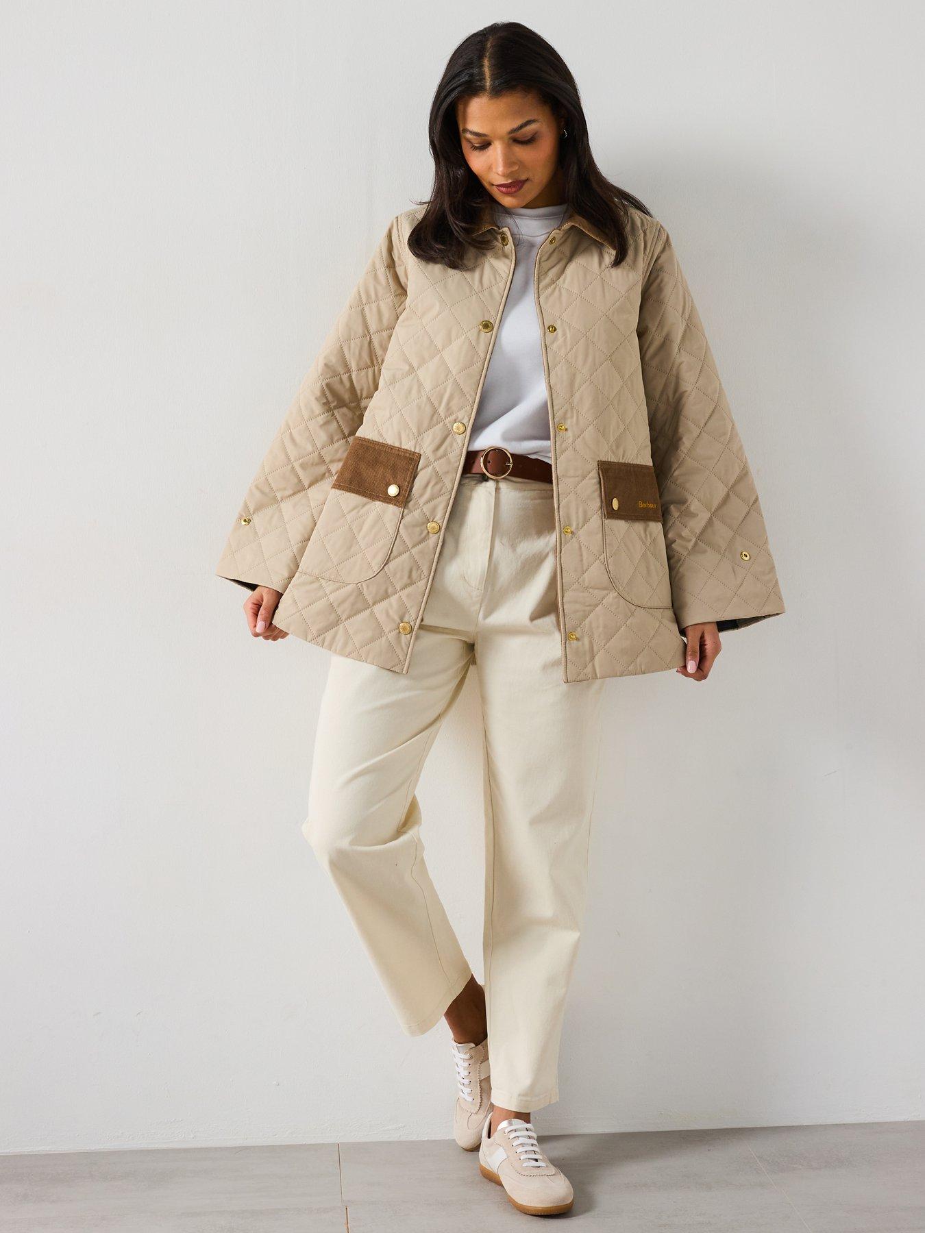 Barbour Corinne Quilted Jacket - Beige | Very