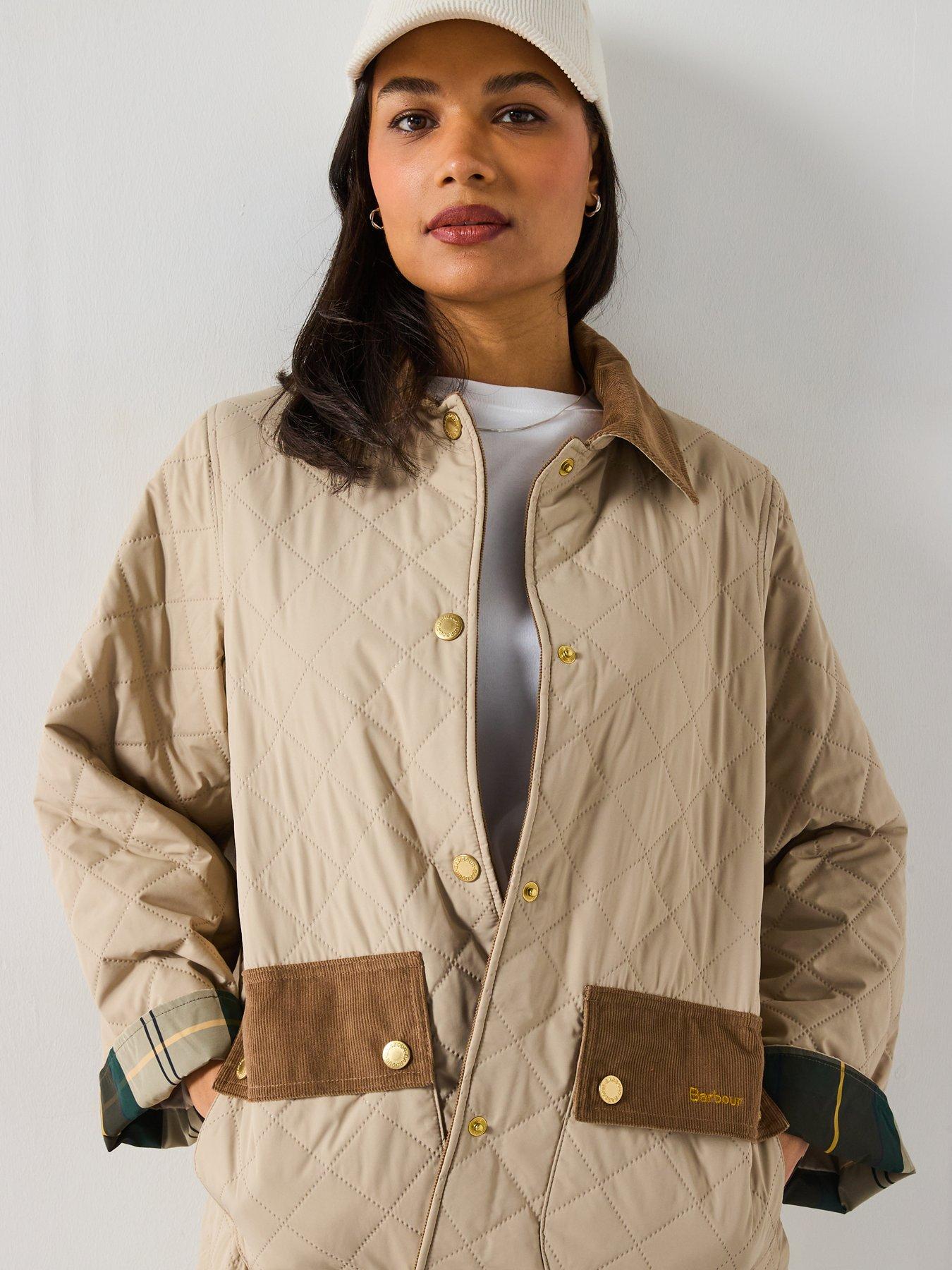 Barbour Corinne Quilted Jacket - Beige | Very