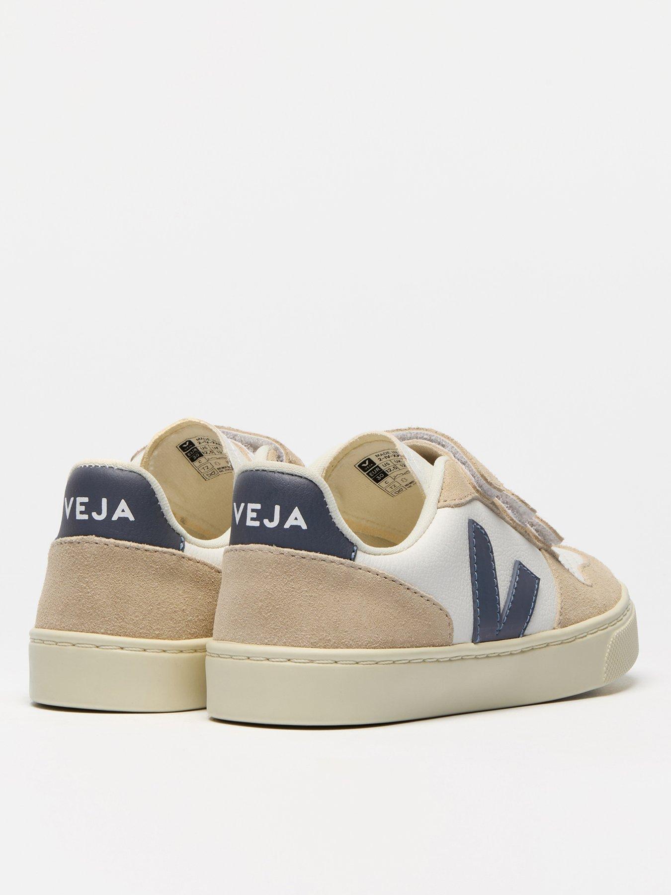Veja Kids Small V-10 Trainers - Beige | Very