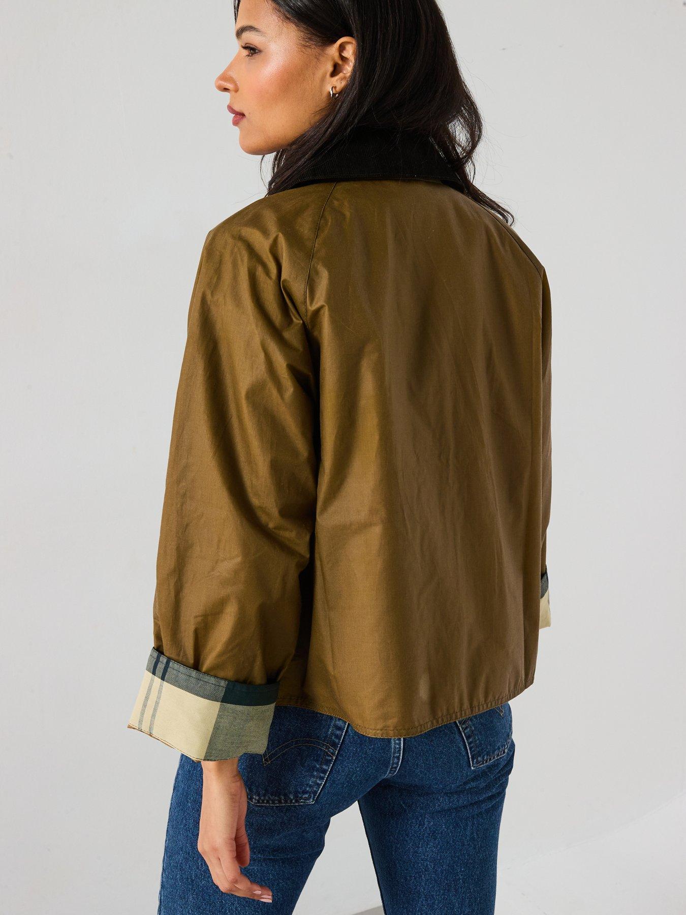 Barbour Alma Wax Jacket - Green | Very