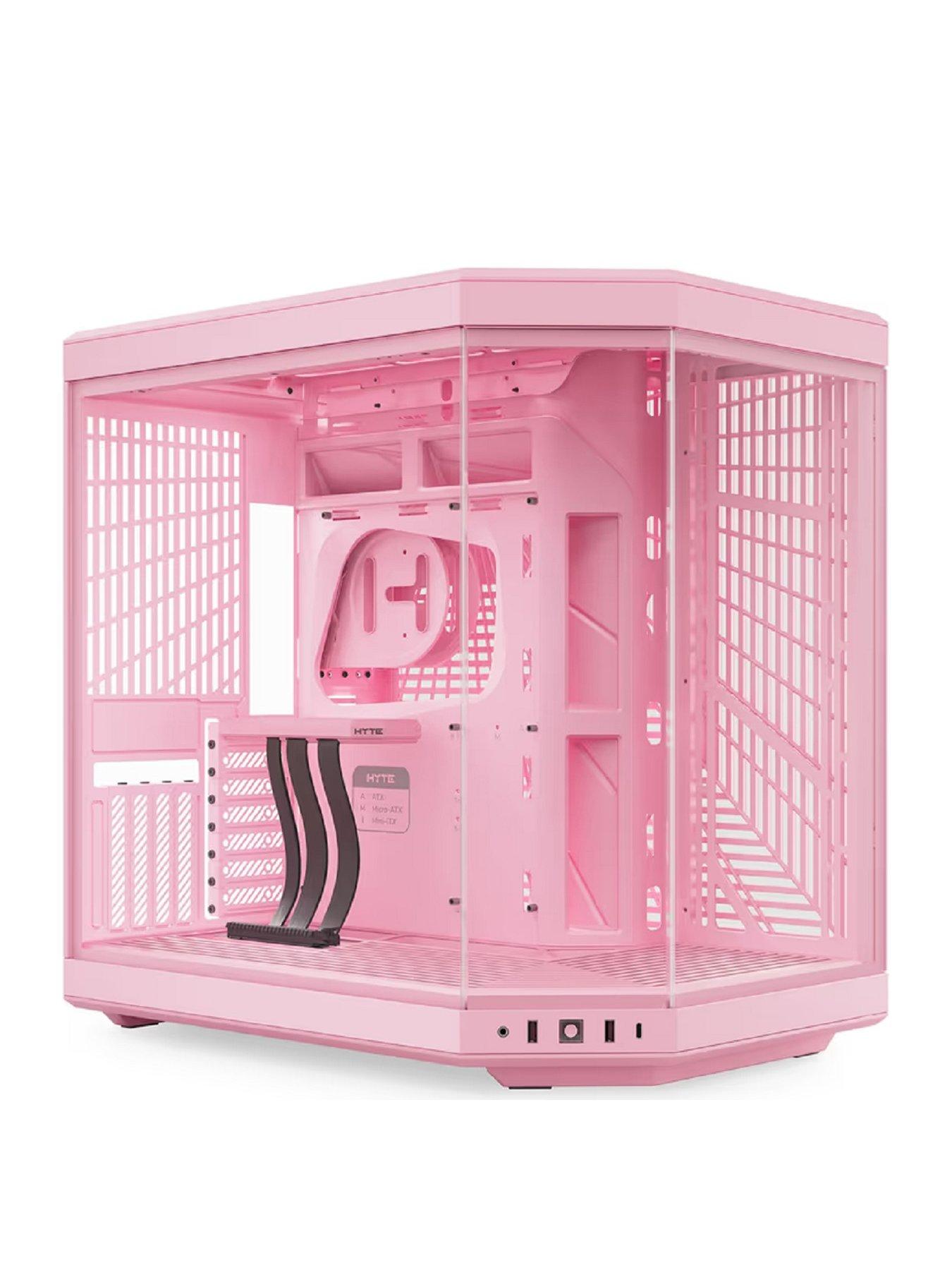 Hyte Y70 Mid Tower Case - Strawberry Milk | Very
