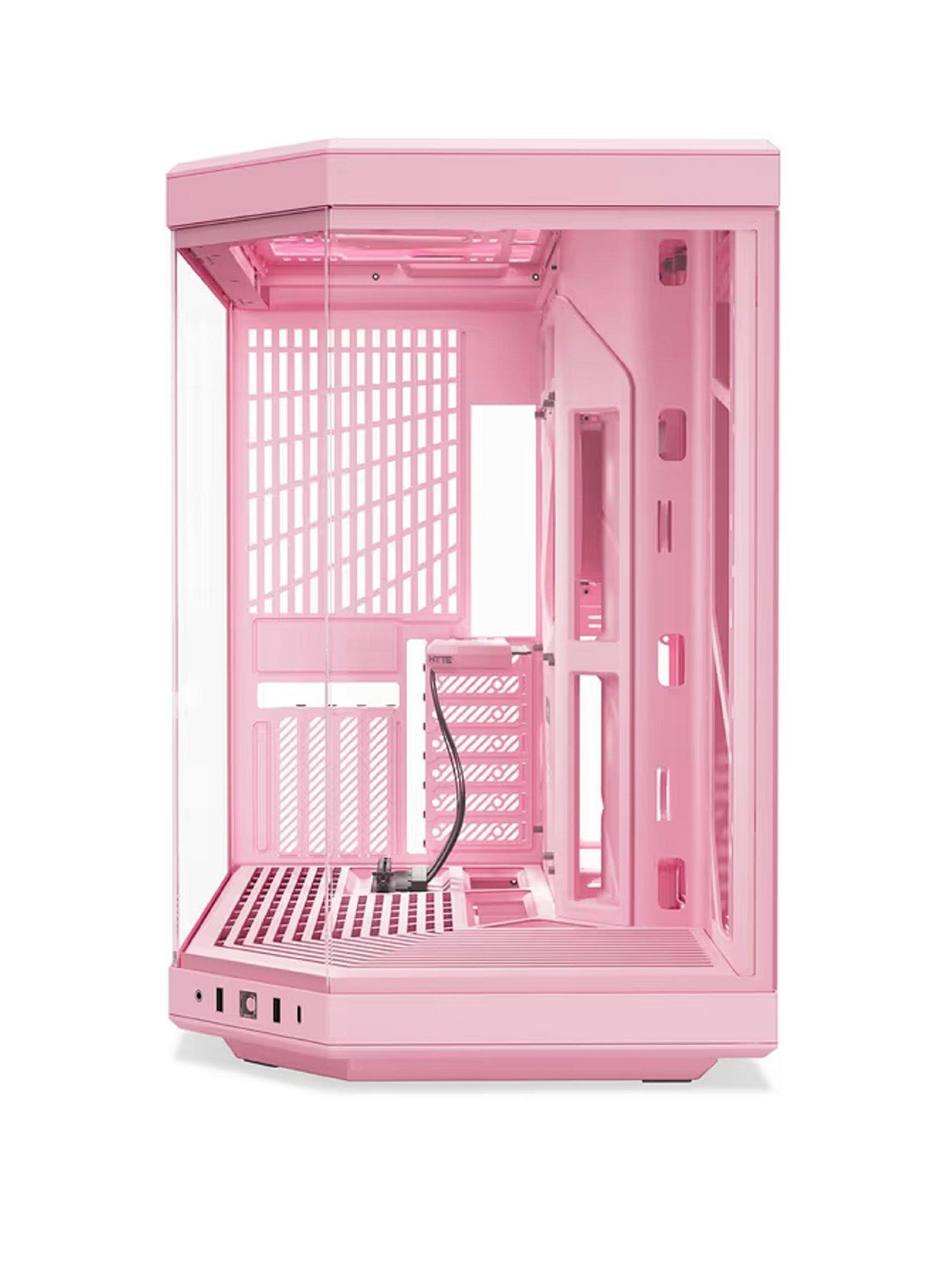 Hyte Y70 Mid Tower Case - Strawberry Milk | Very