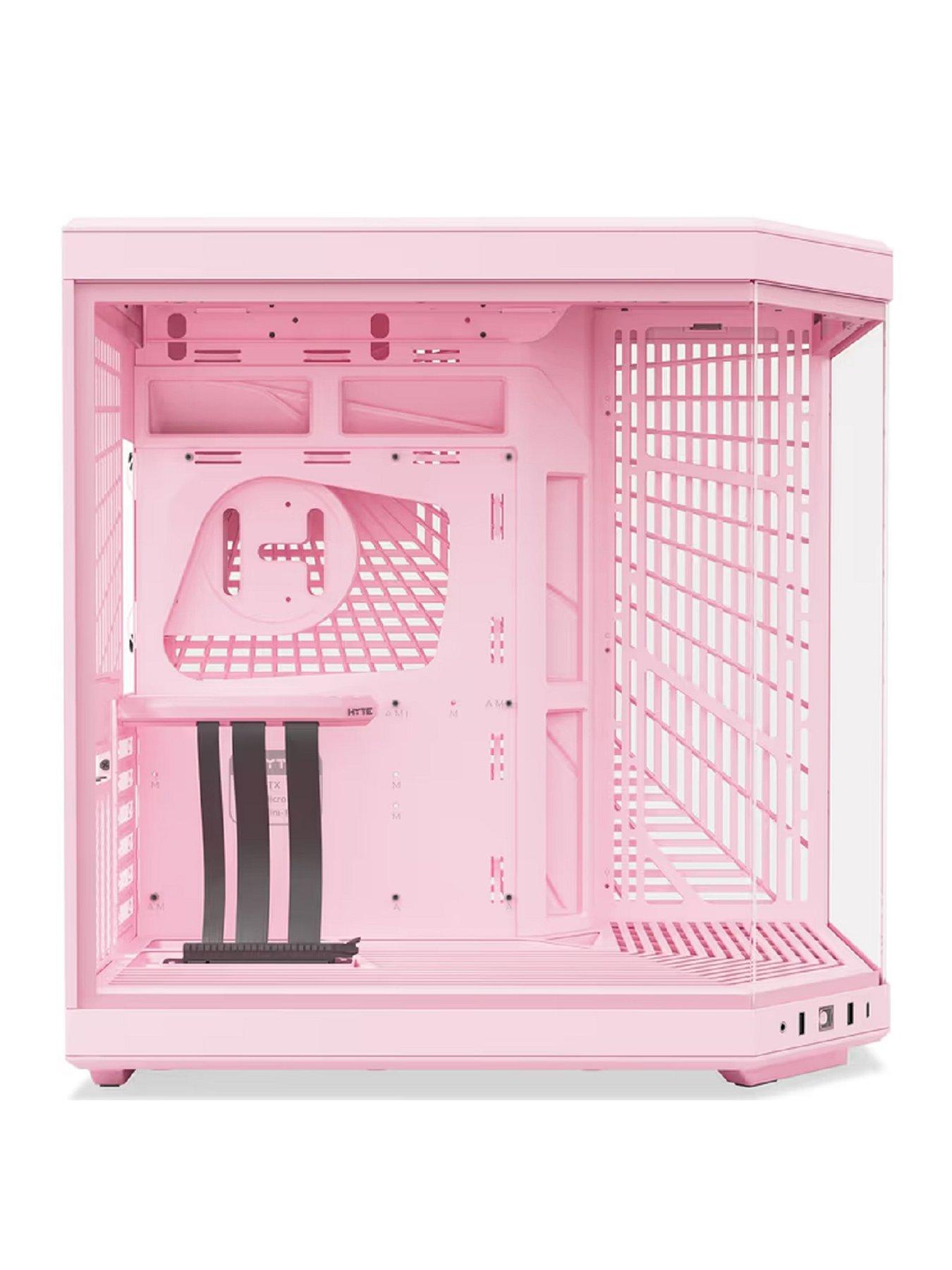 Hyte Y70 Mid Tower Case - Strawberry Milk | Very