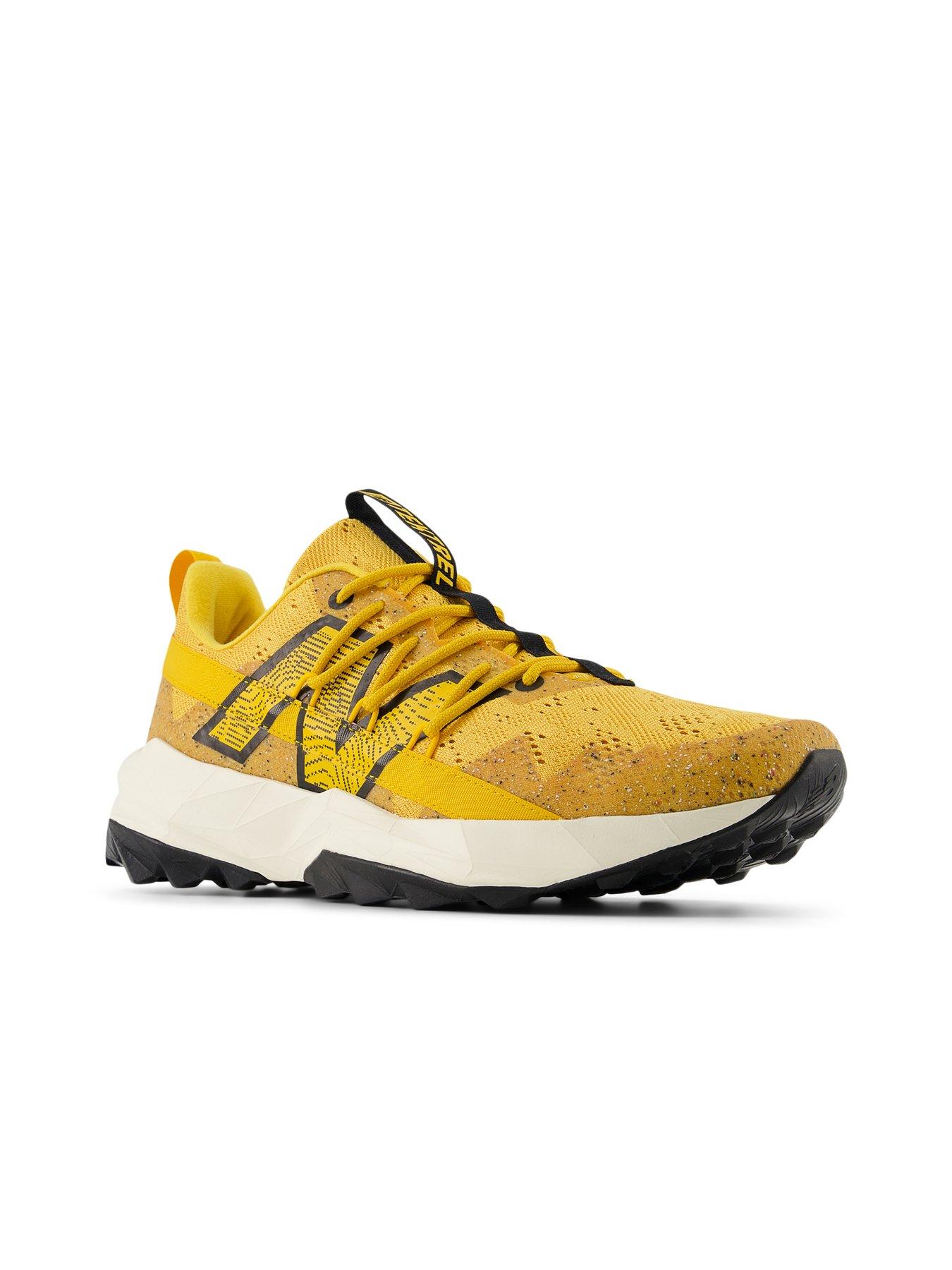 New Balance Mens Trail Running Tektrel Trainers - Yellow | Very