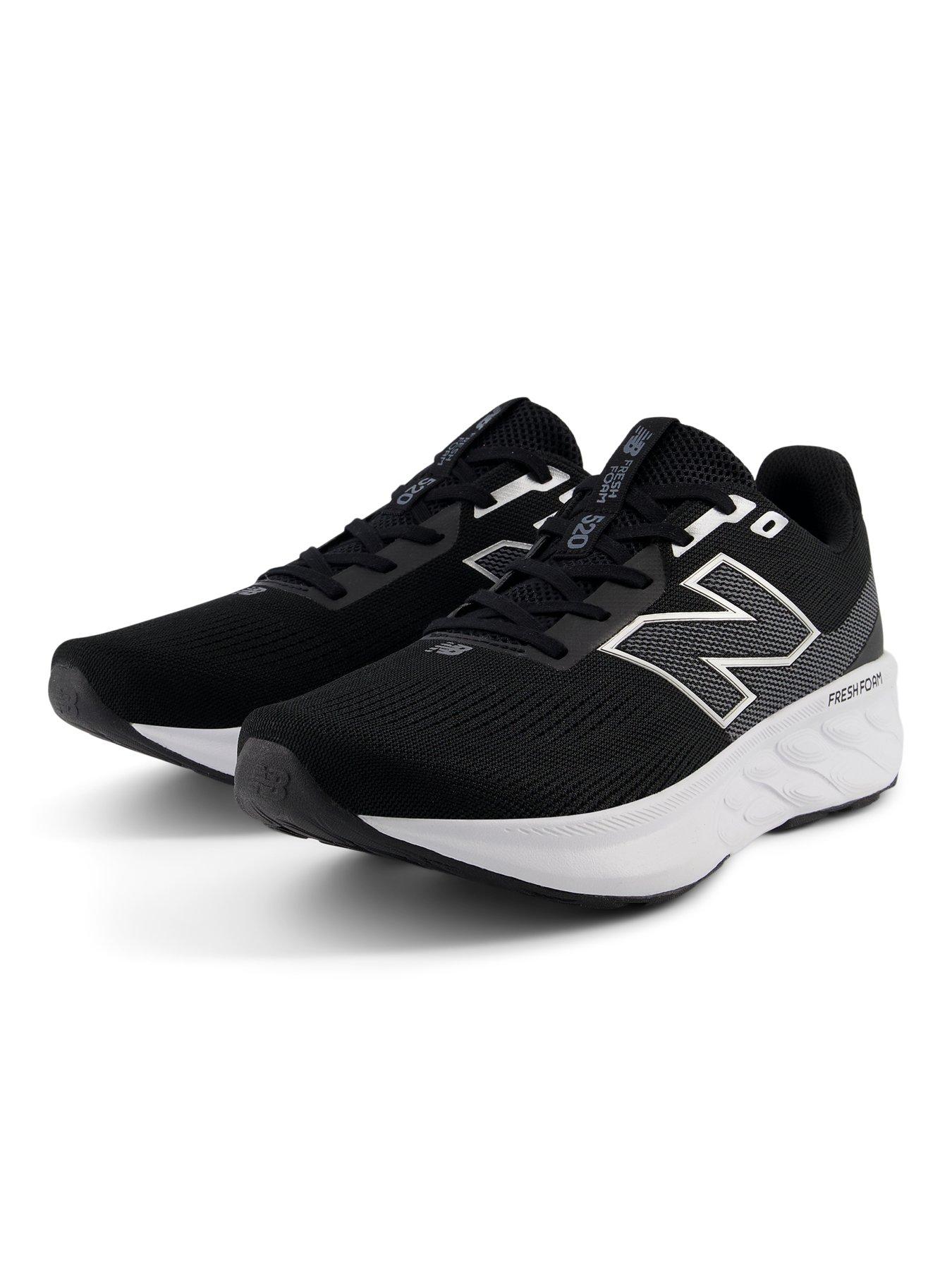 New Balance Mens Running 520 V9 Trainers - Black | Very