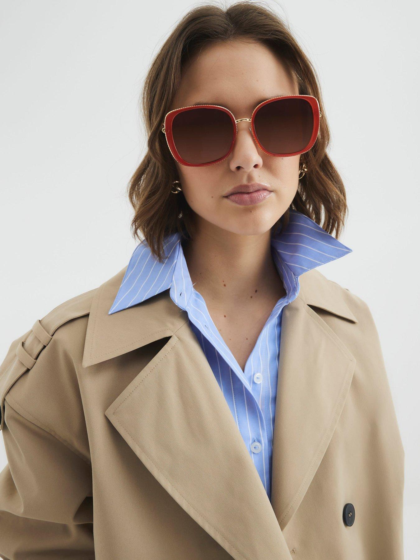 River Island Metal Glam With Gold Trim - Orange | Very