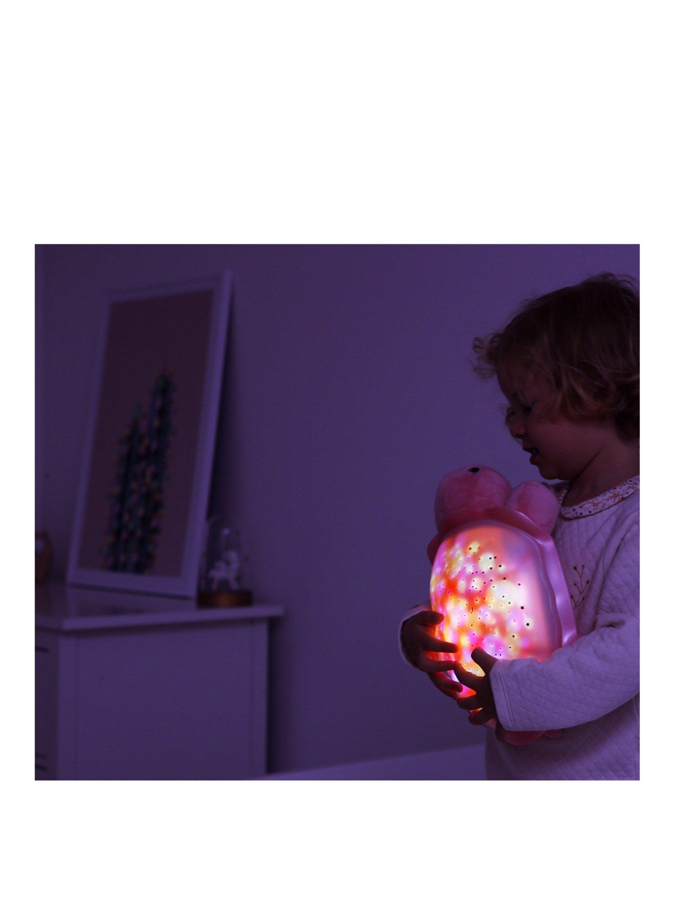 cloud.b Twinkling Twilight Turtle Pink Night Light Projector Sleeping ...