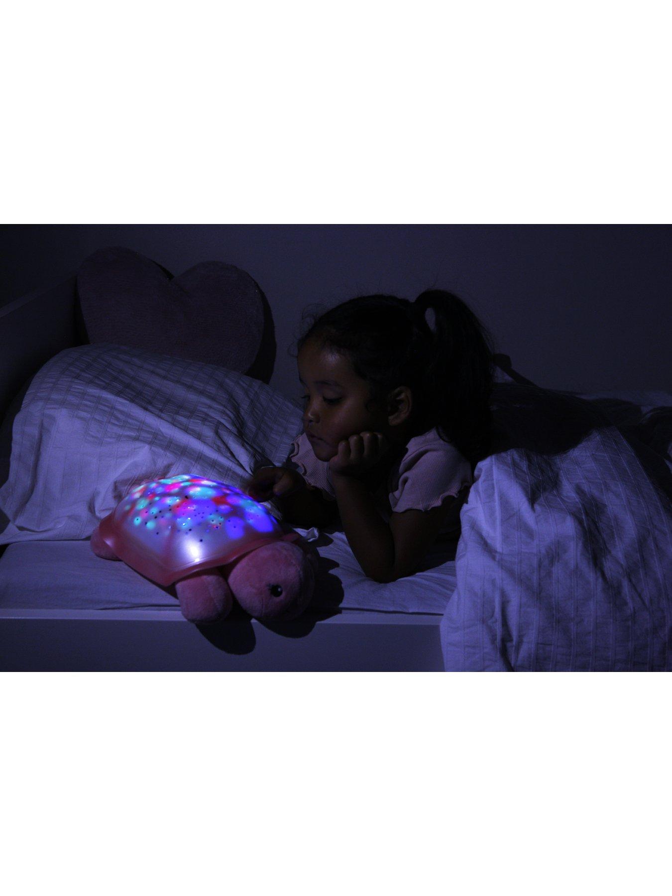 cloud.b Twinkling Twilight Turtle Pink Night Light Projector Sleeping ...