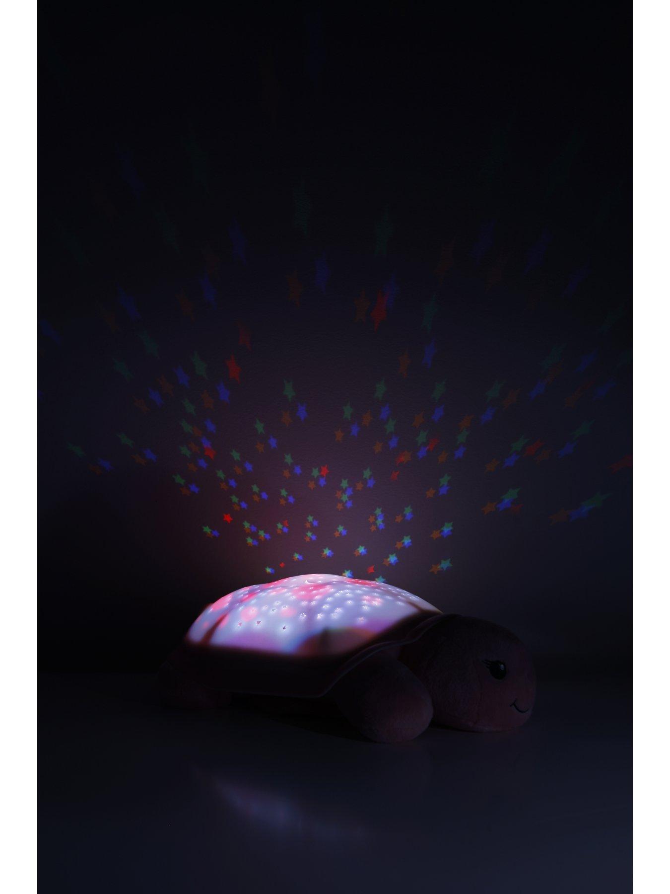 cloud.b Twinkling Twilight Turtle Pink Night Light Projector Sleeping ...
