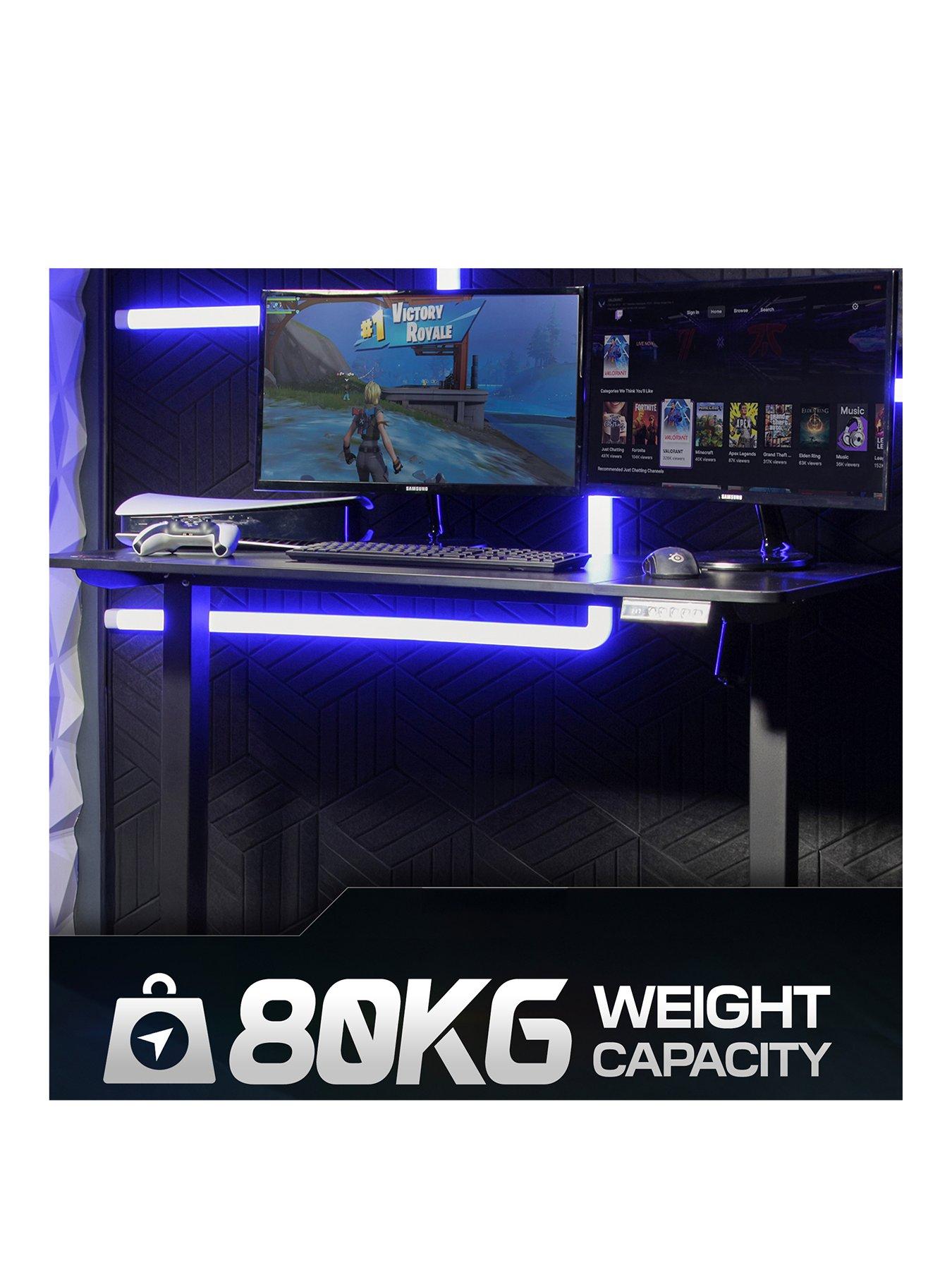 X Rocker Ascend Height Adjustable Desk | Very