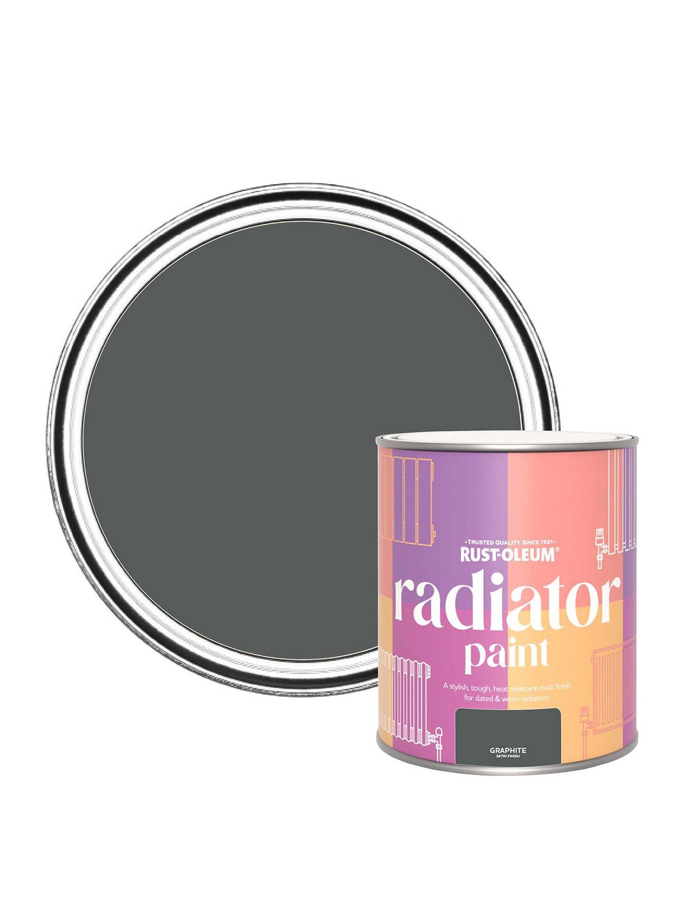 Rust-Oleum Radiator Paint Graphite Satin 750ml | Very