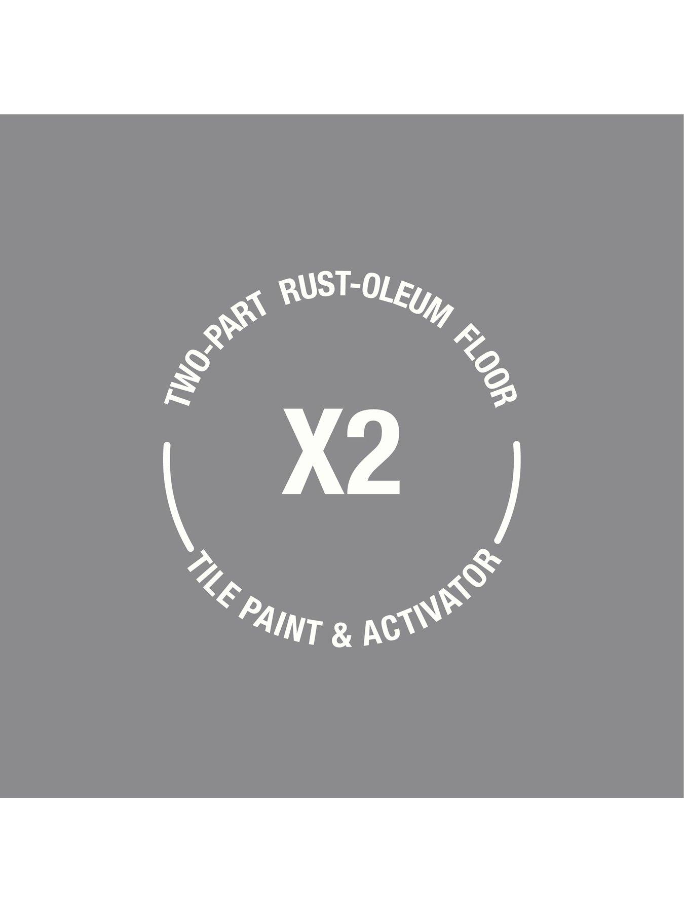 Rust-Oleum Floor Tile Paint Graphite Matt 2.5l | Very