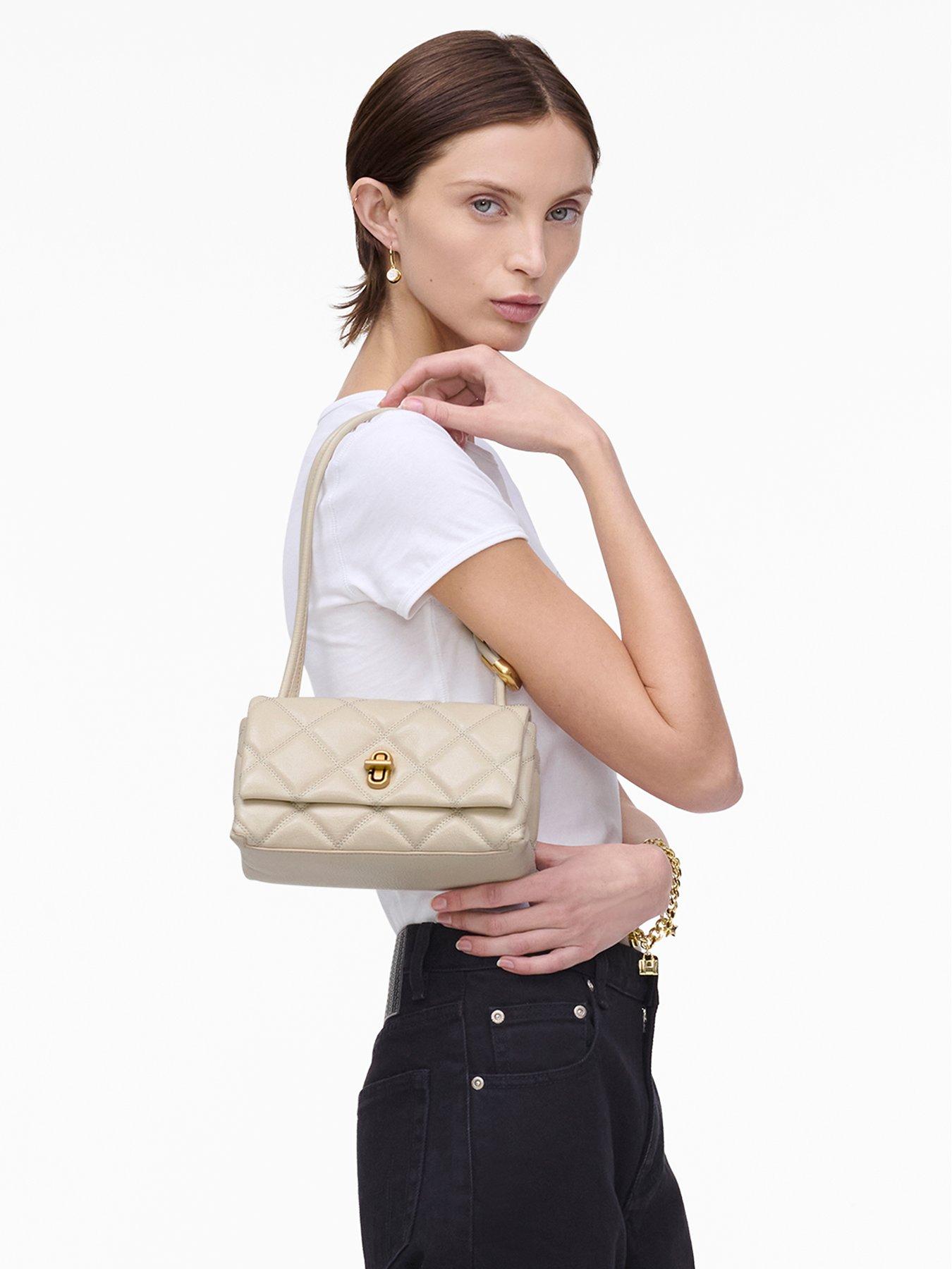 MARC JACOBS The Mini Dual Chain Bag - White | Very