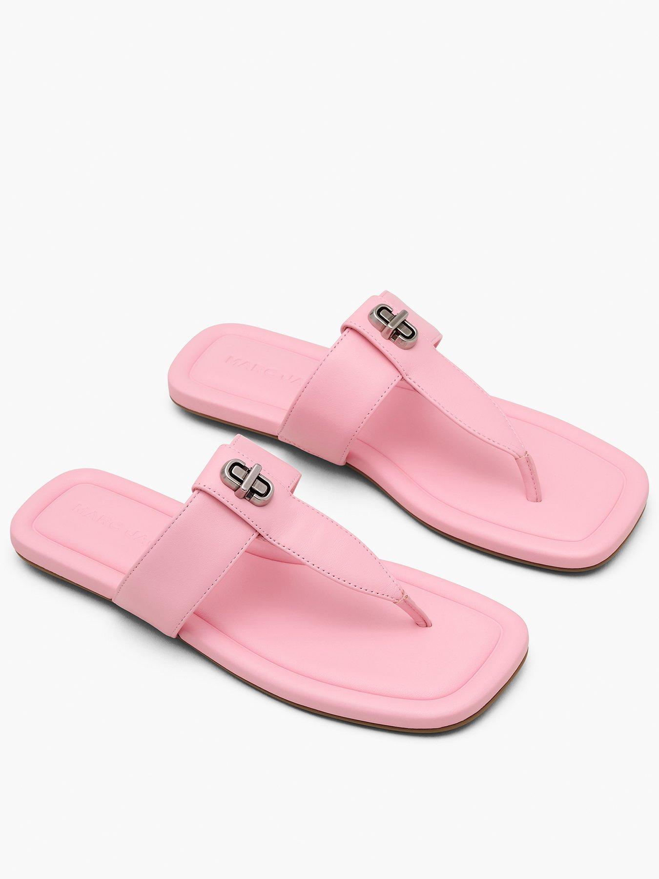 MARC JACOBS The Dual T Sandals - Pink | Very