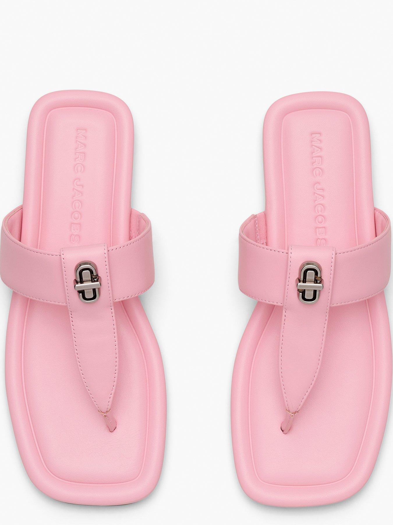 MARC JACOBS The Dual T Sandals - Pink | Very