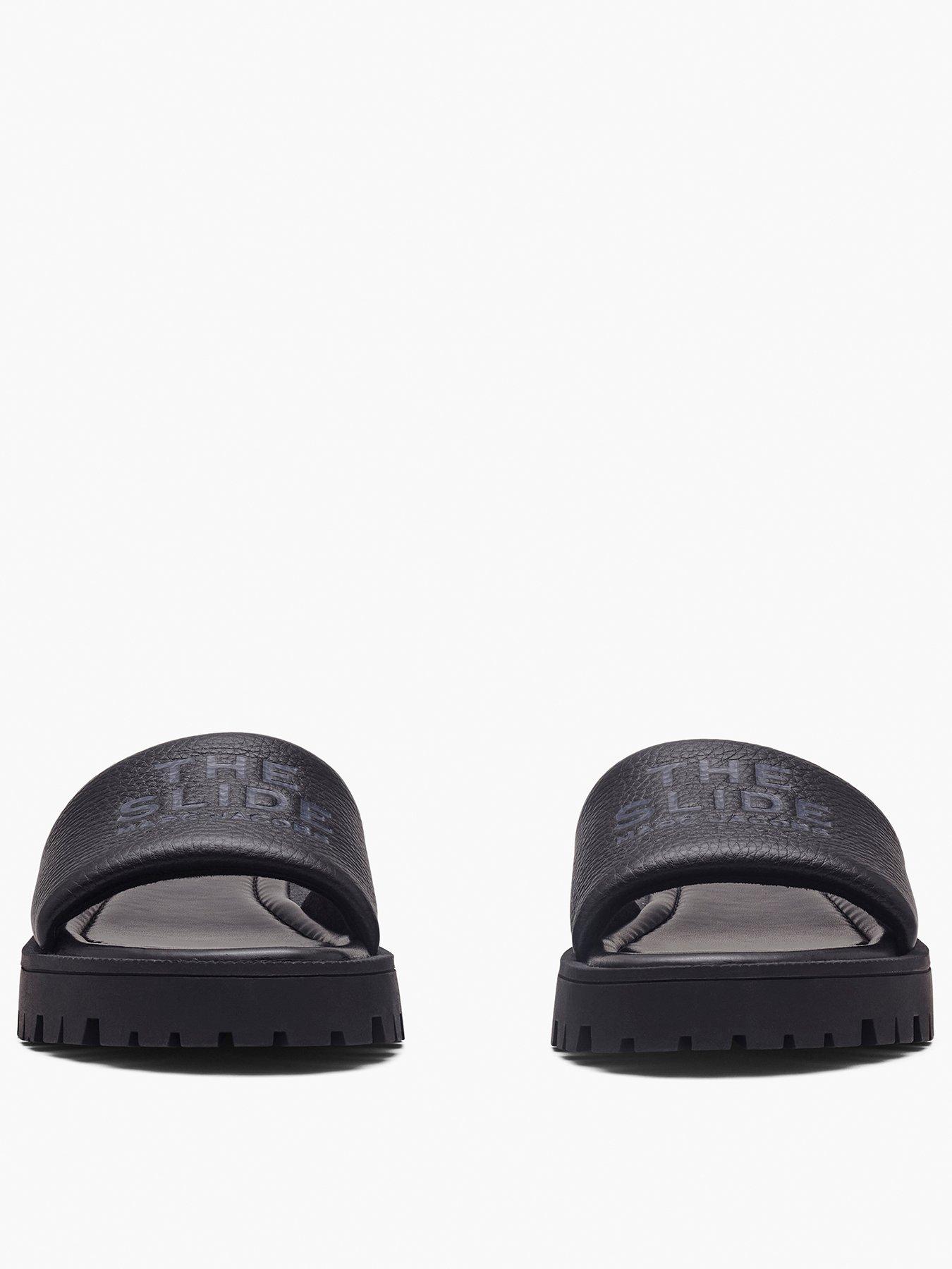 MARC JACOBS The Lug Sole Sliders - Black | Very