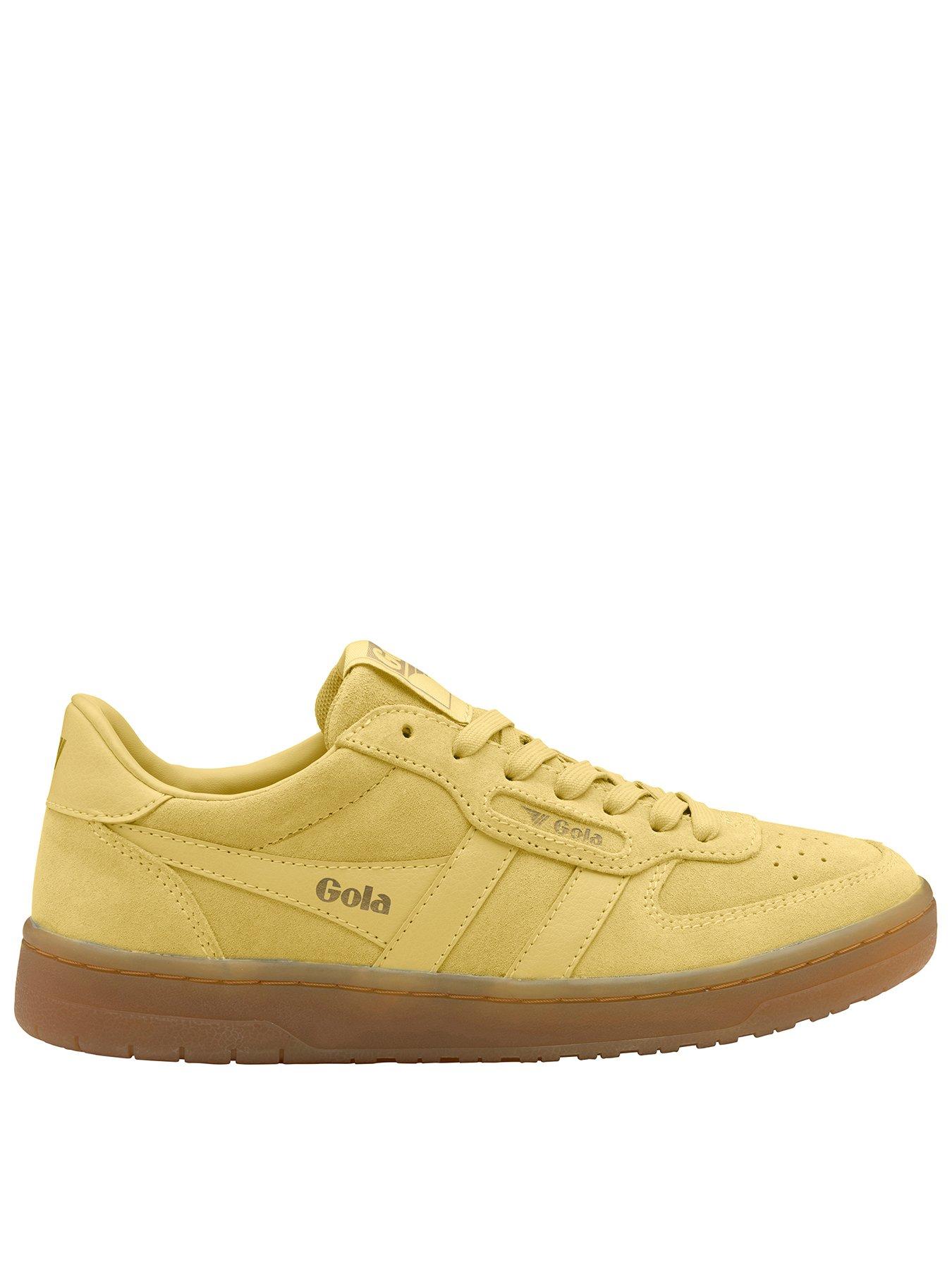 Gola Women's Hawk Suede 86 Trainers - Yellow | Very