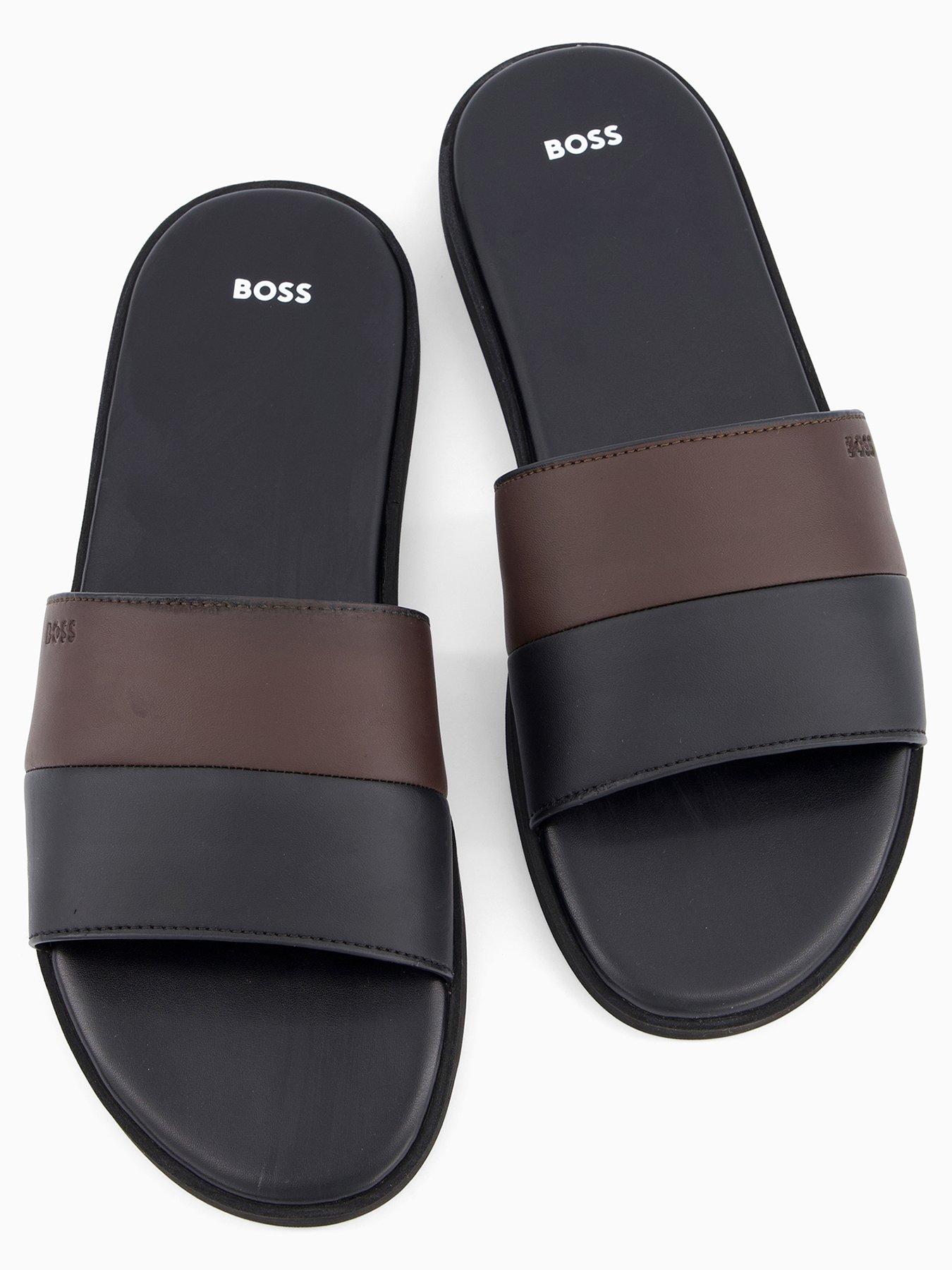 BOSS Dareel Sliders - Black | Very