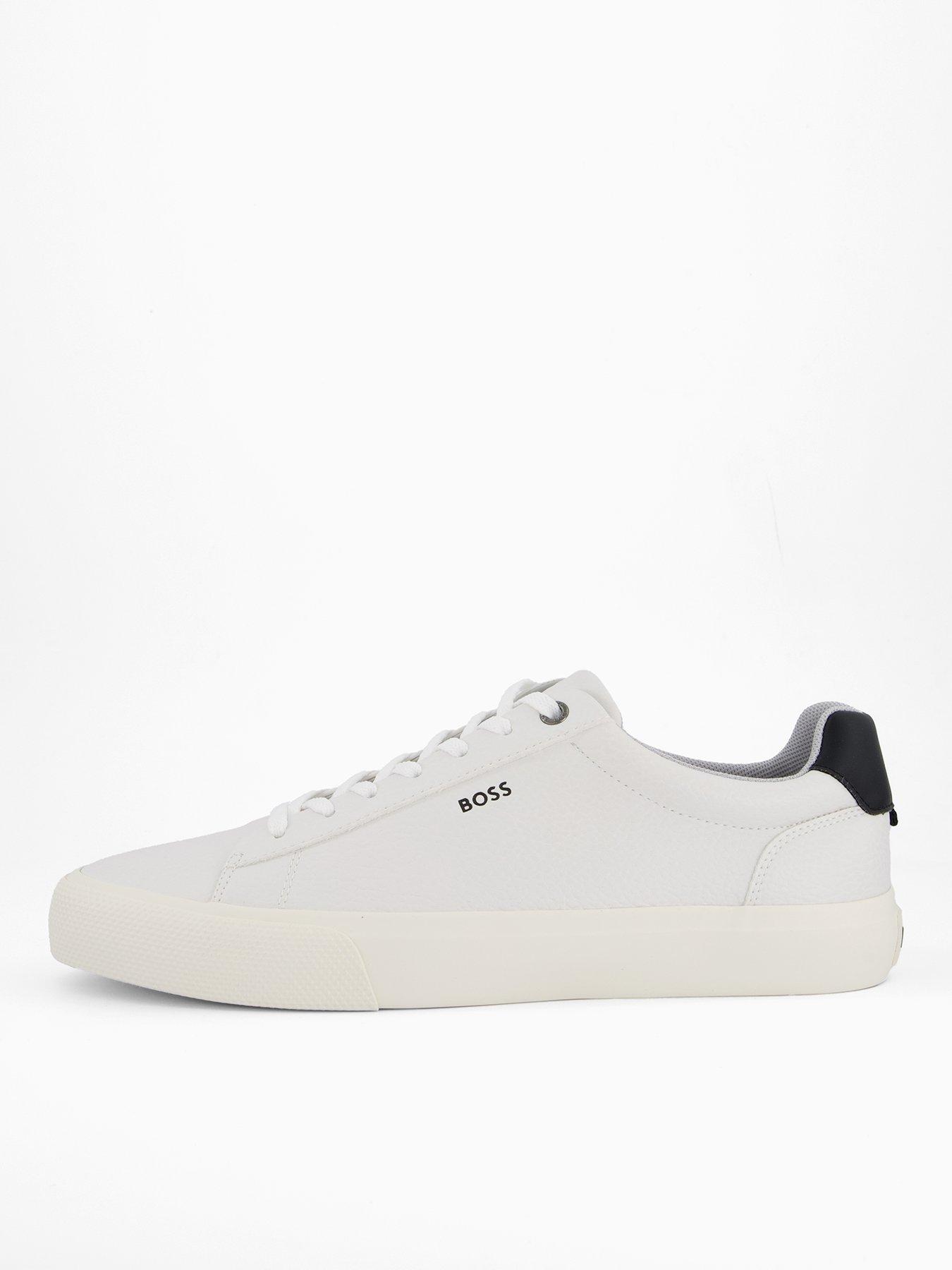 BOSS Aiden Tennis Trainers - Open White | Very