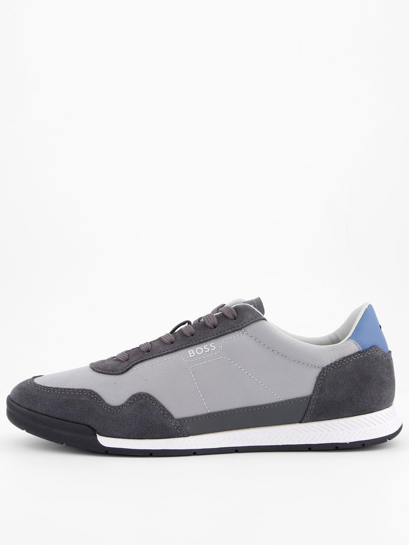 BOSS Titanium Sl Trainers - Medium Grey | Very