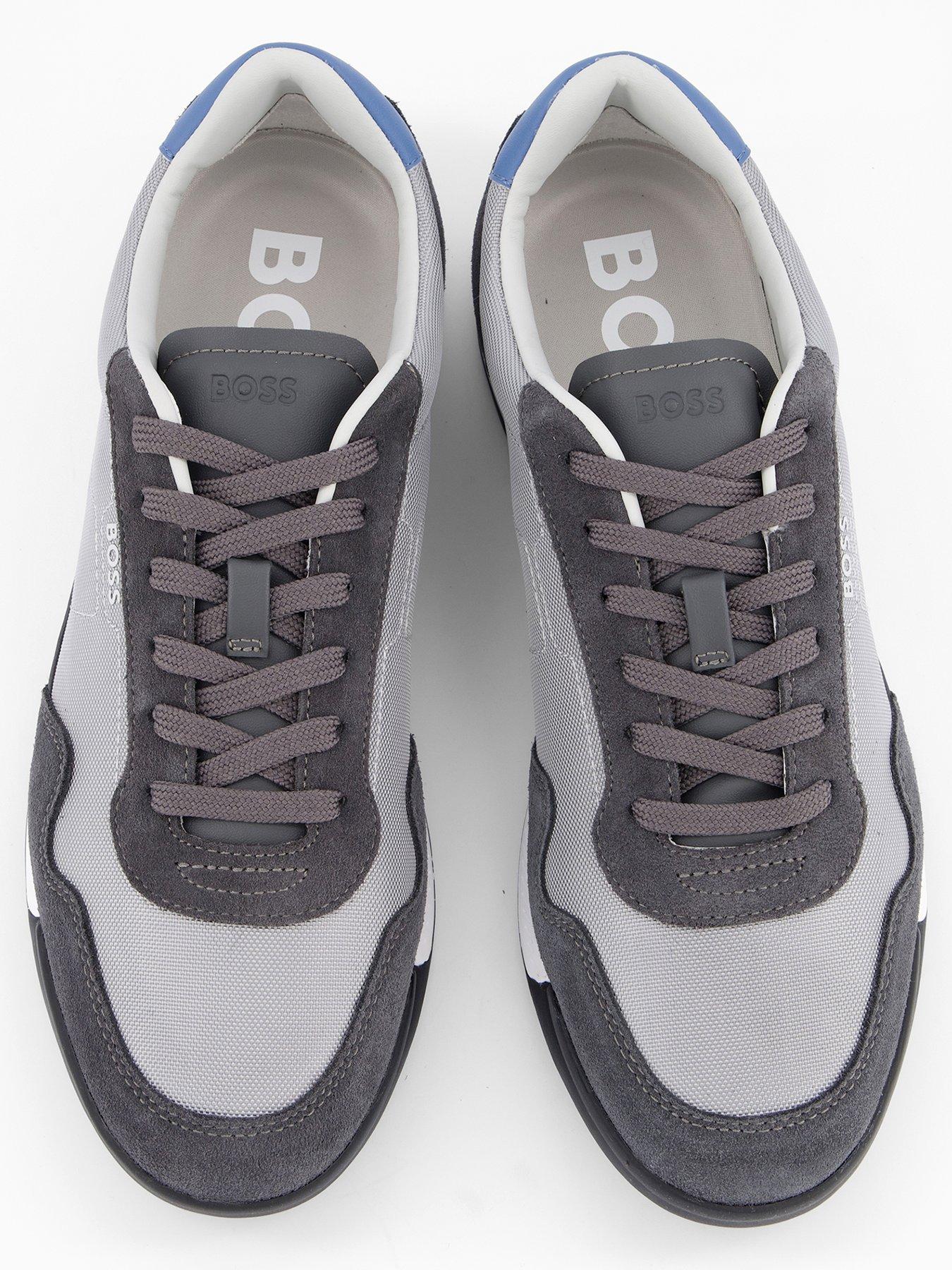 BOSS Titanium Sl Trainers - Medium Grey | Very