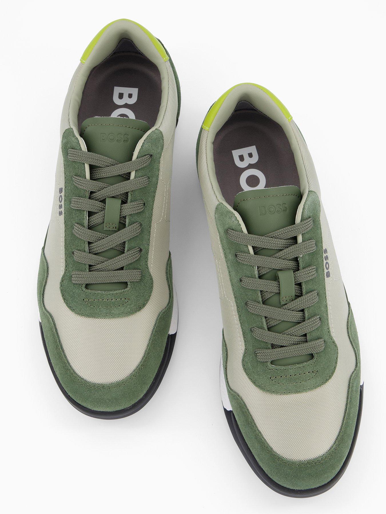 BOSS Titanium Sl Trainers -Khaki - Open Green | Very