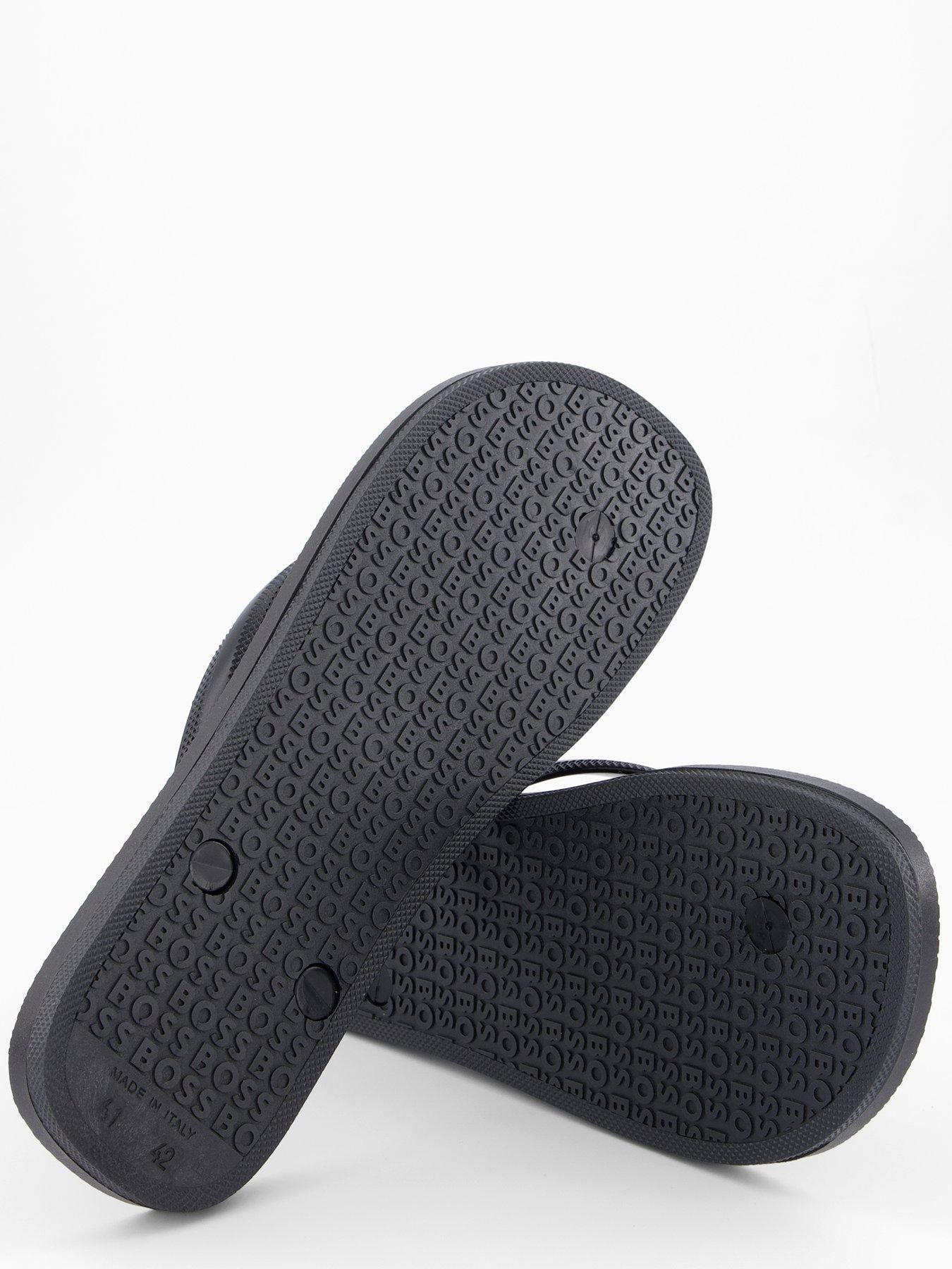 BOSS Tracy Flip Flops - Black | Very