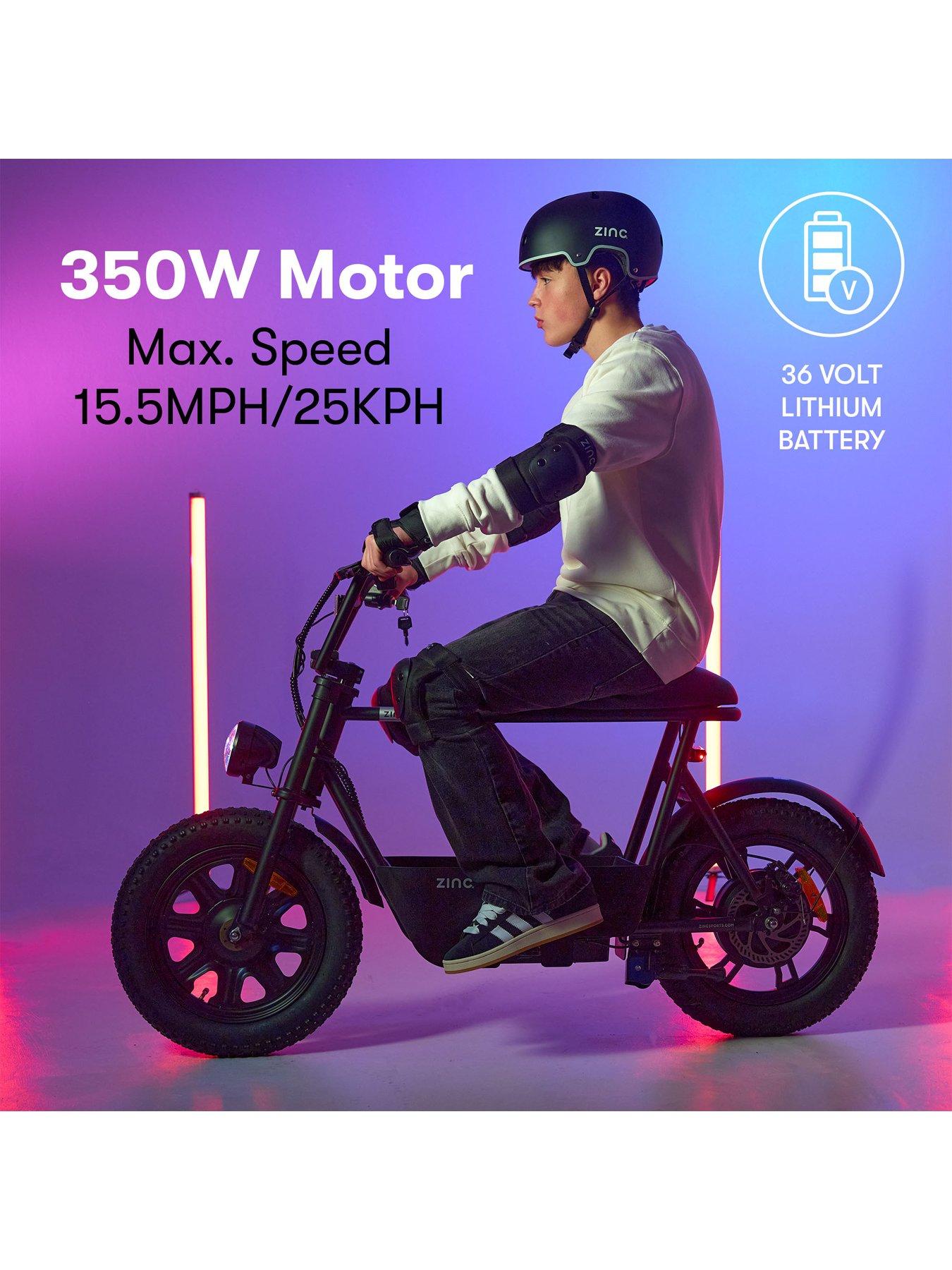 Zinc Sprintr Seated Electric Scooter 16 inch | Very