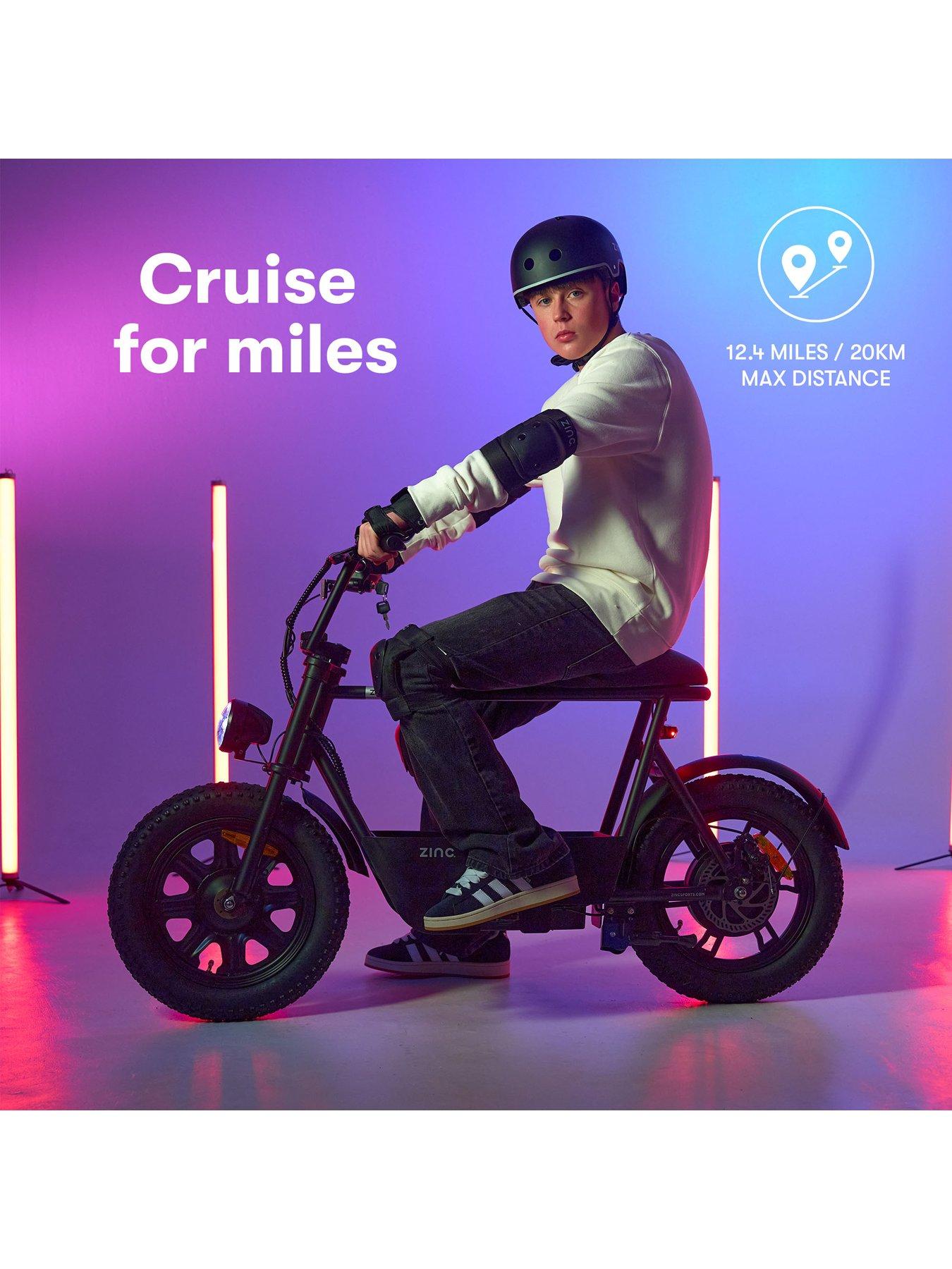 Zinc Sprintr Seated Electric Scooter 16 inch | Very